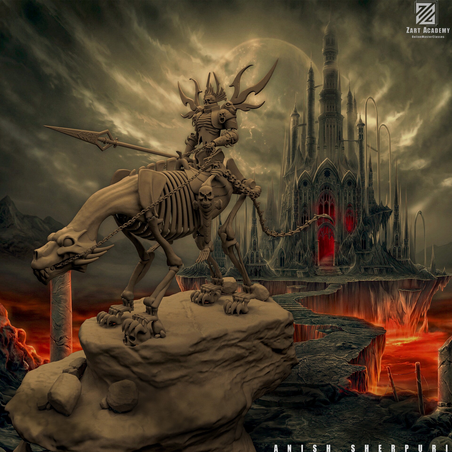 ArtStation - DEATH RIDER