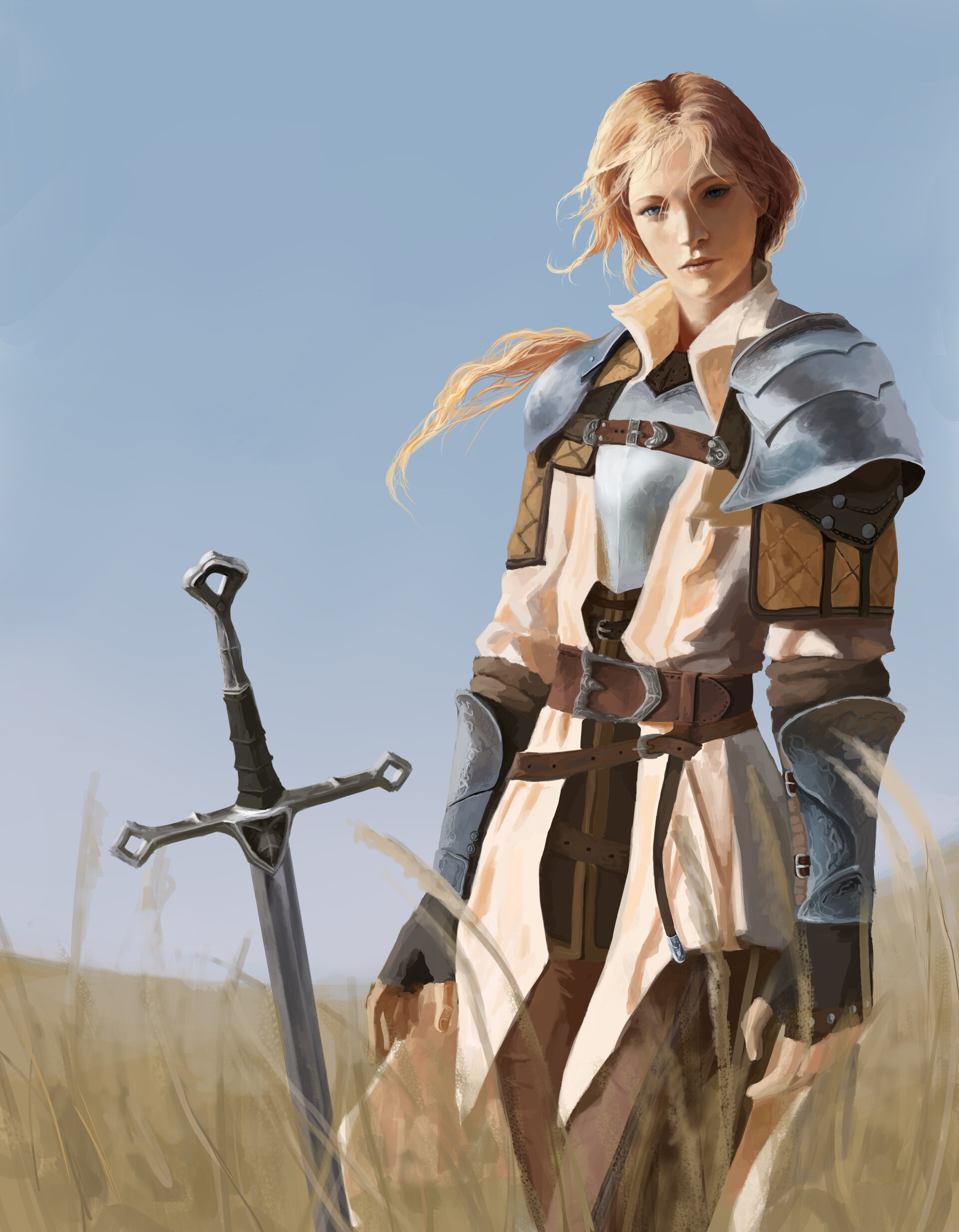 ArtStation - Swordswoman