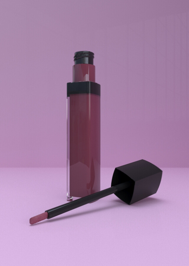 ArtStation - 3D model liquid lipstick