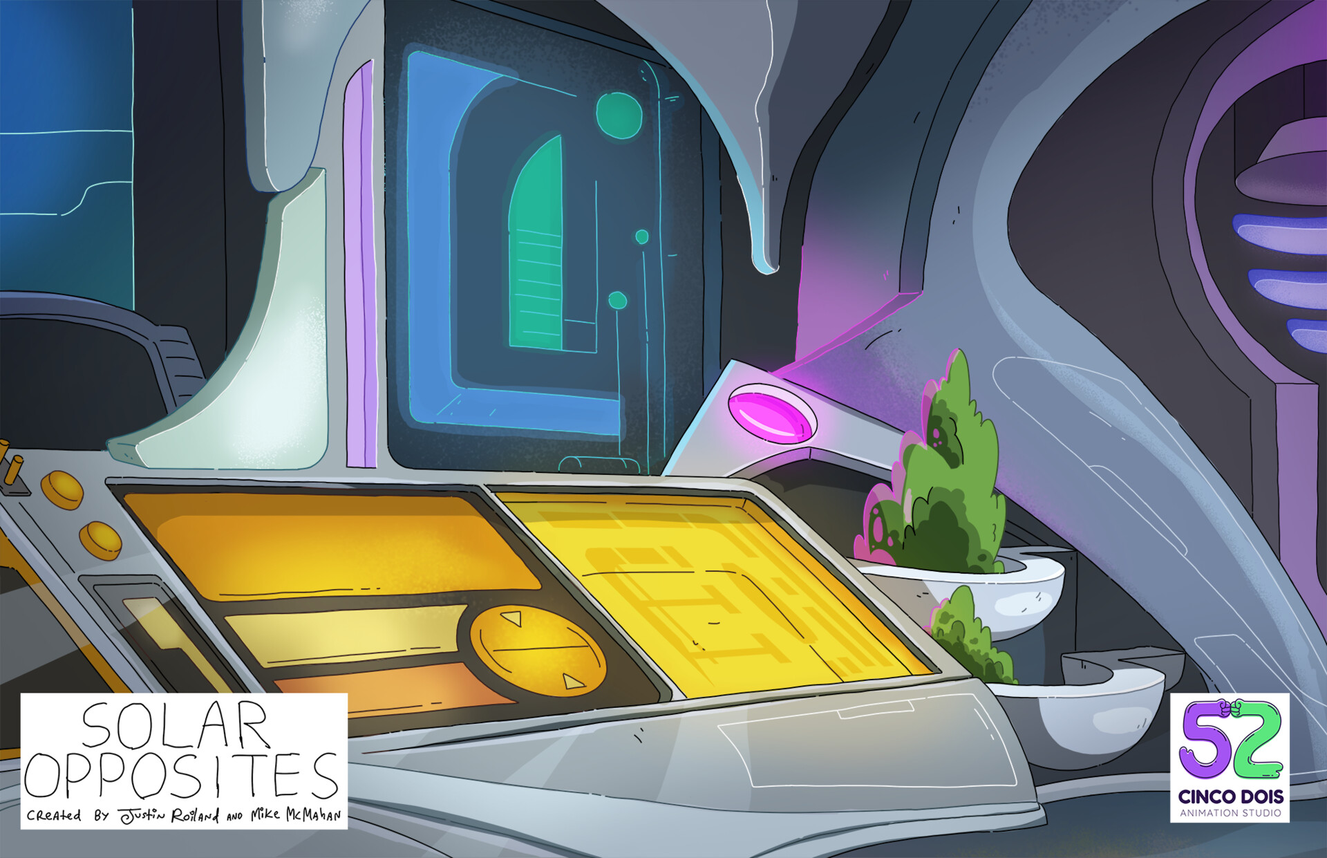 ArtStation - Solar Opposites Season 2 - The Sacred Non-Repeating Number ...