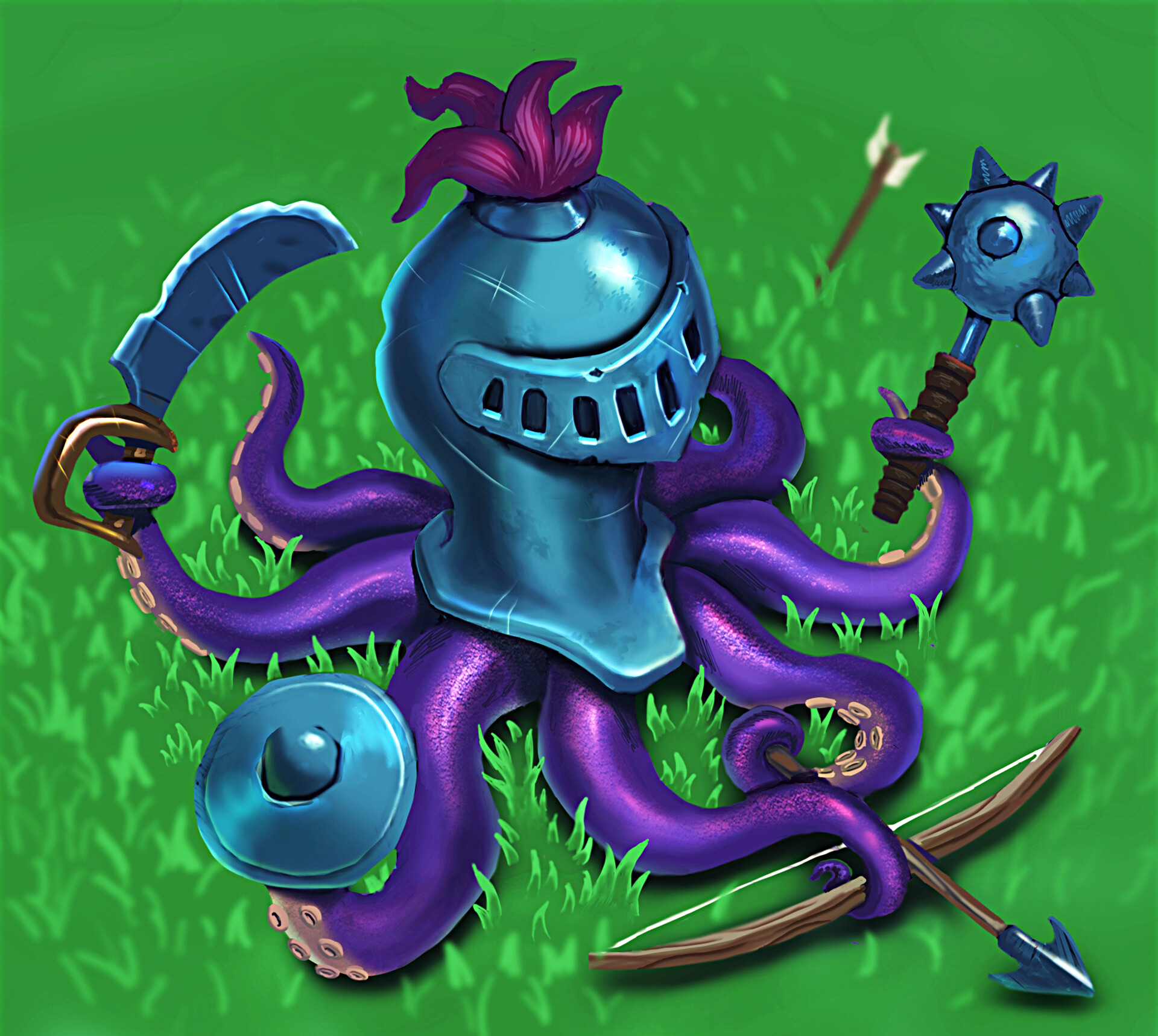 ArtStation - Octo-Knight