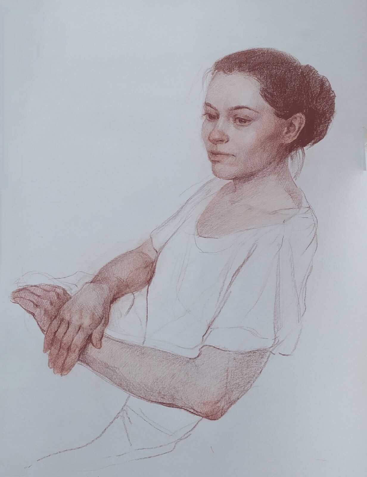 ArtStation - Portrait with hands