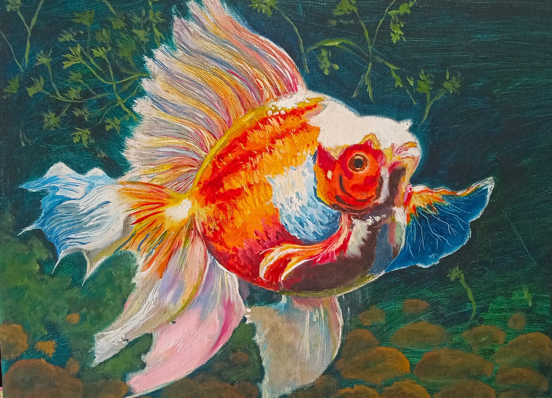 ArtStation - A fish in oil