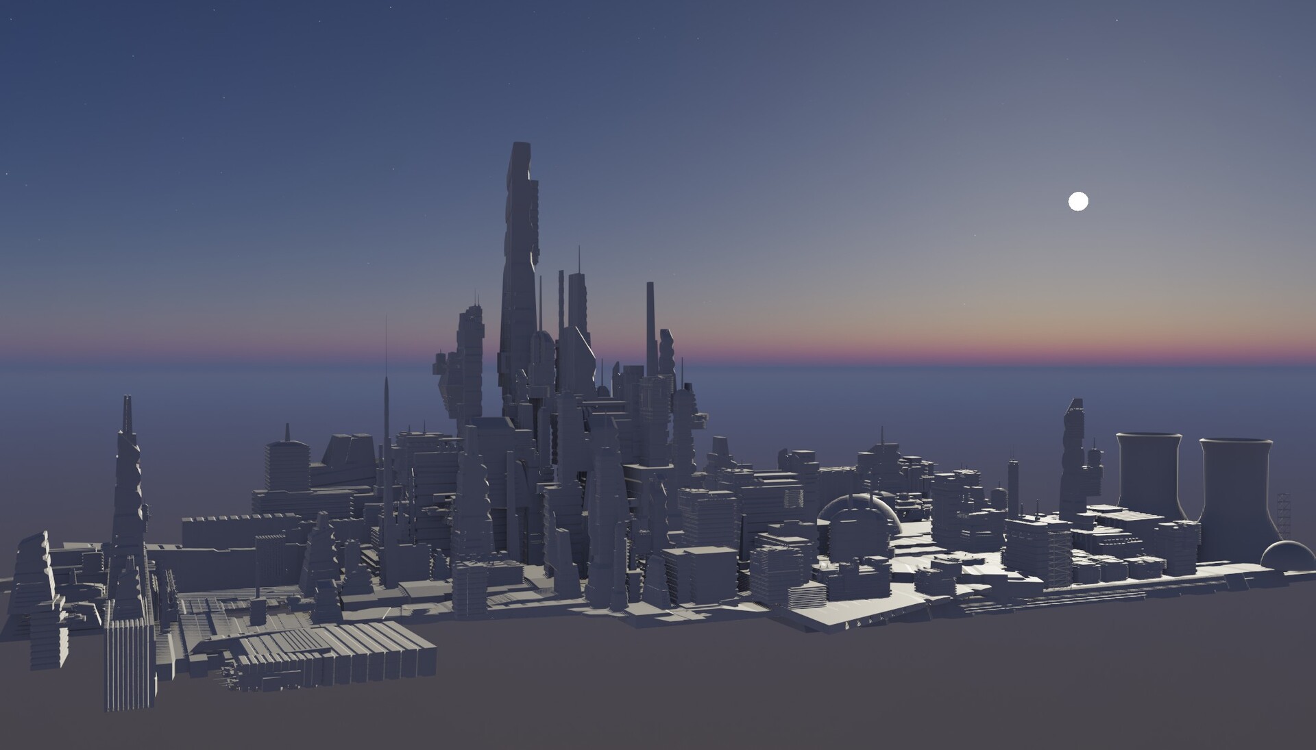 ArtStation - Future City: Concept Art.