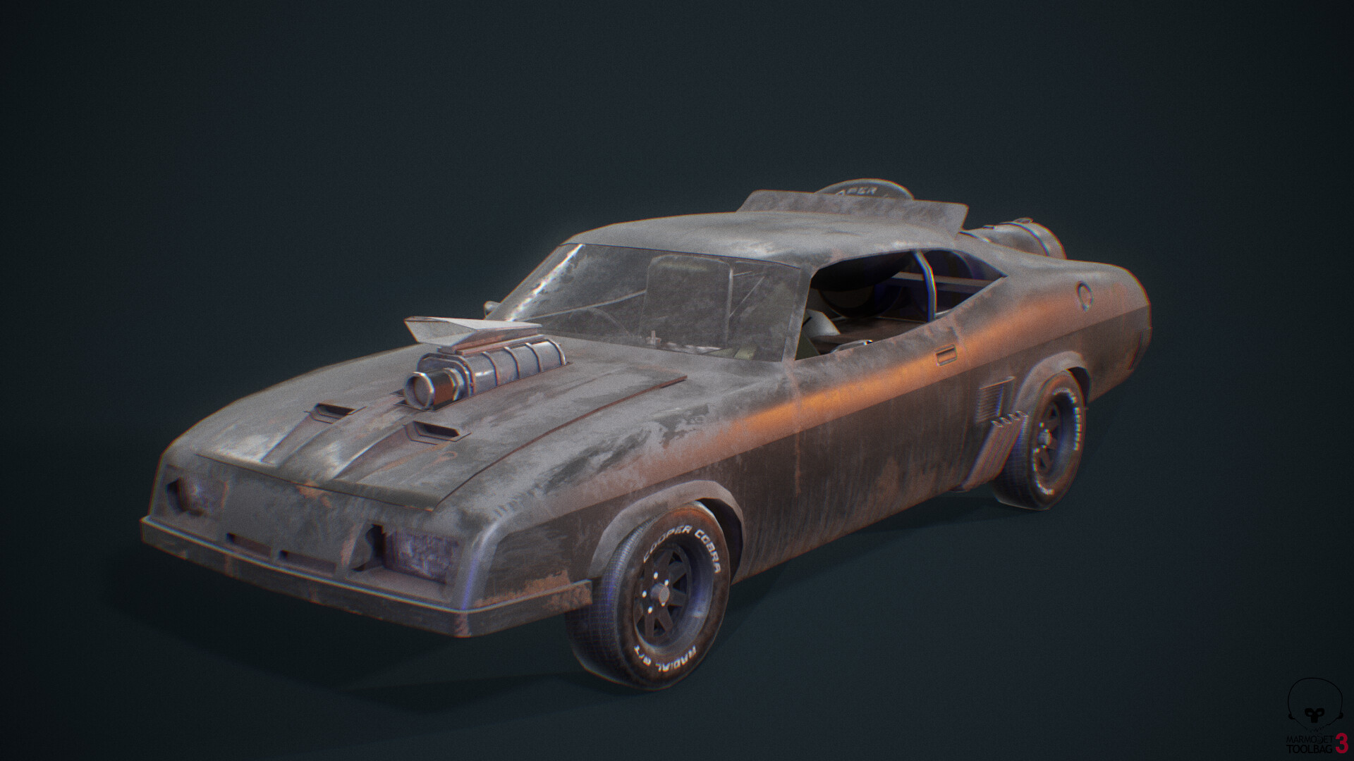 ArtStation - Ford_Falcon_Interceptor_Mad_max