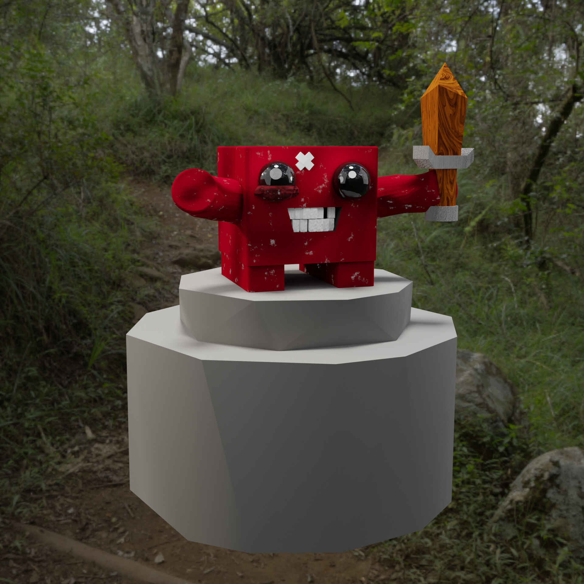 ArtStation - Super Meat Boy