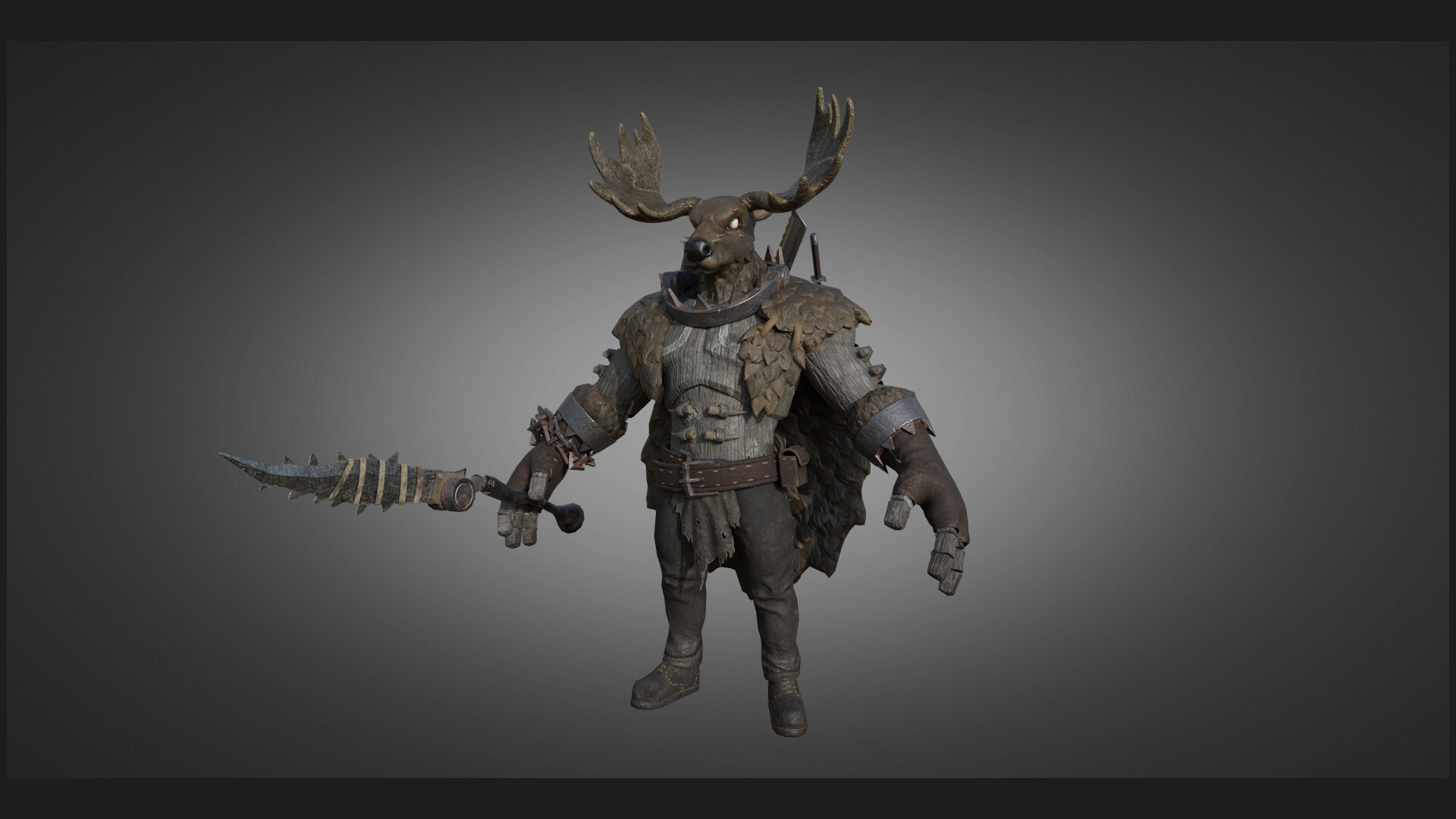 ArtStation - Gamekeeper (Identity V) Textured