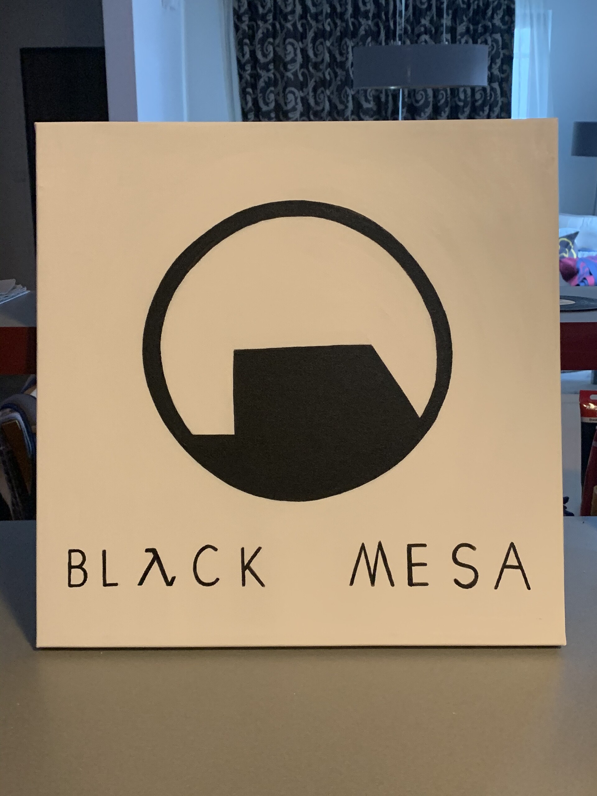 Edward Munn (EDM) - Black Mesa (painting)