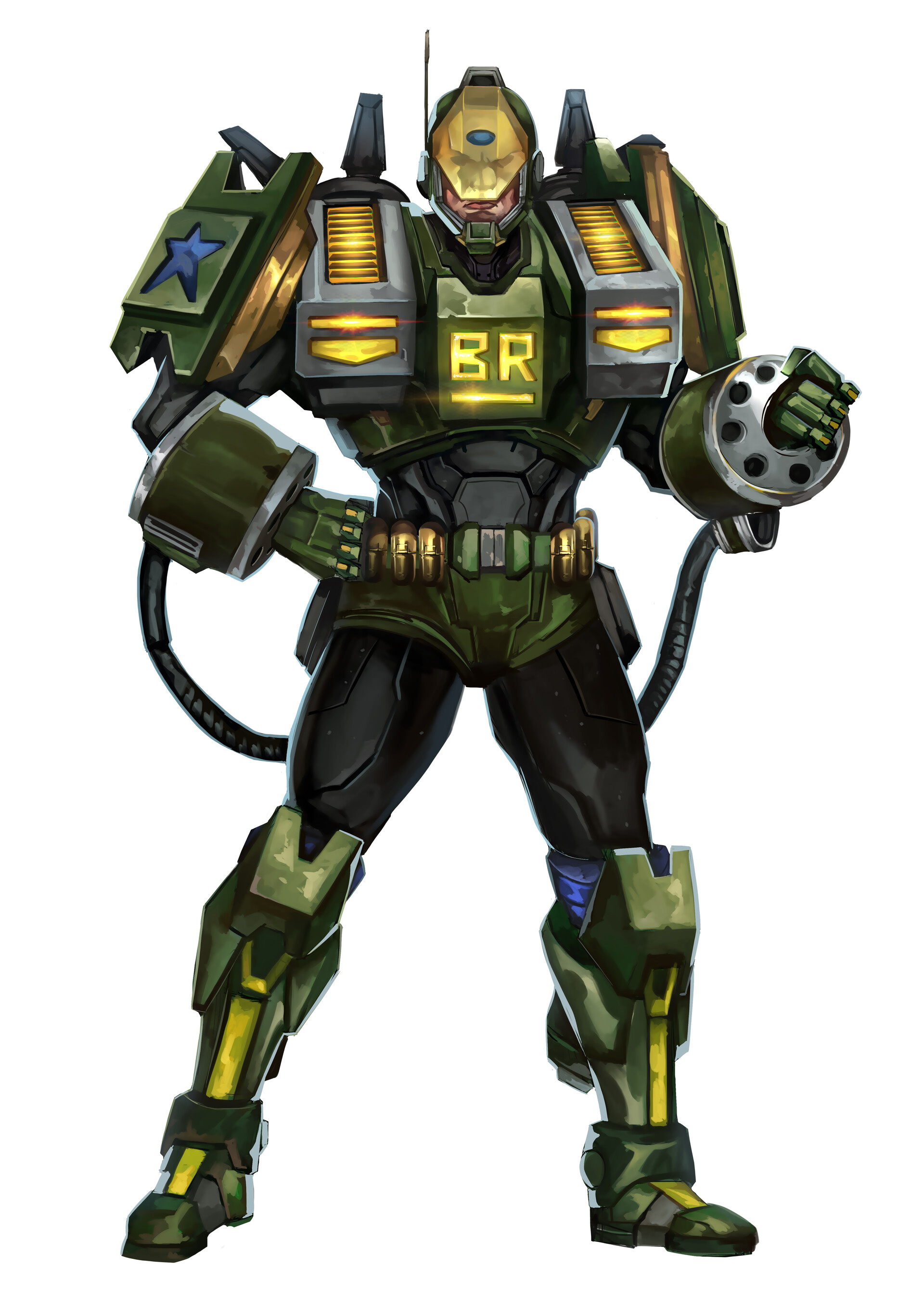 ArtStation - Illustrations Cards (BR Force)