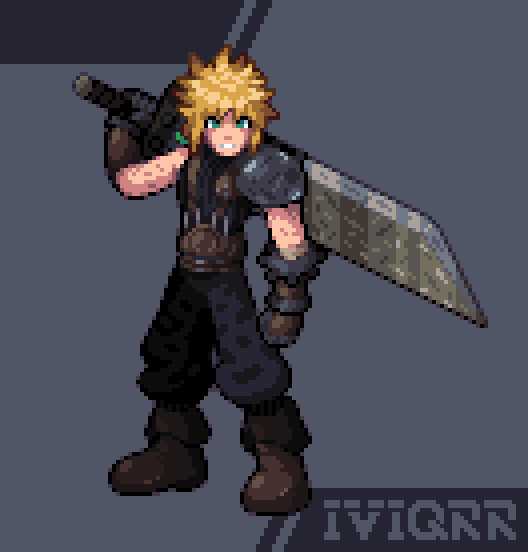 ArtStation - Cloud Strife