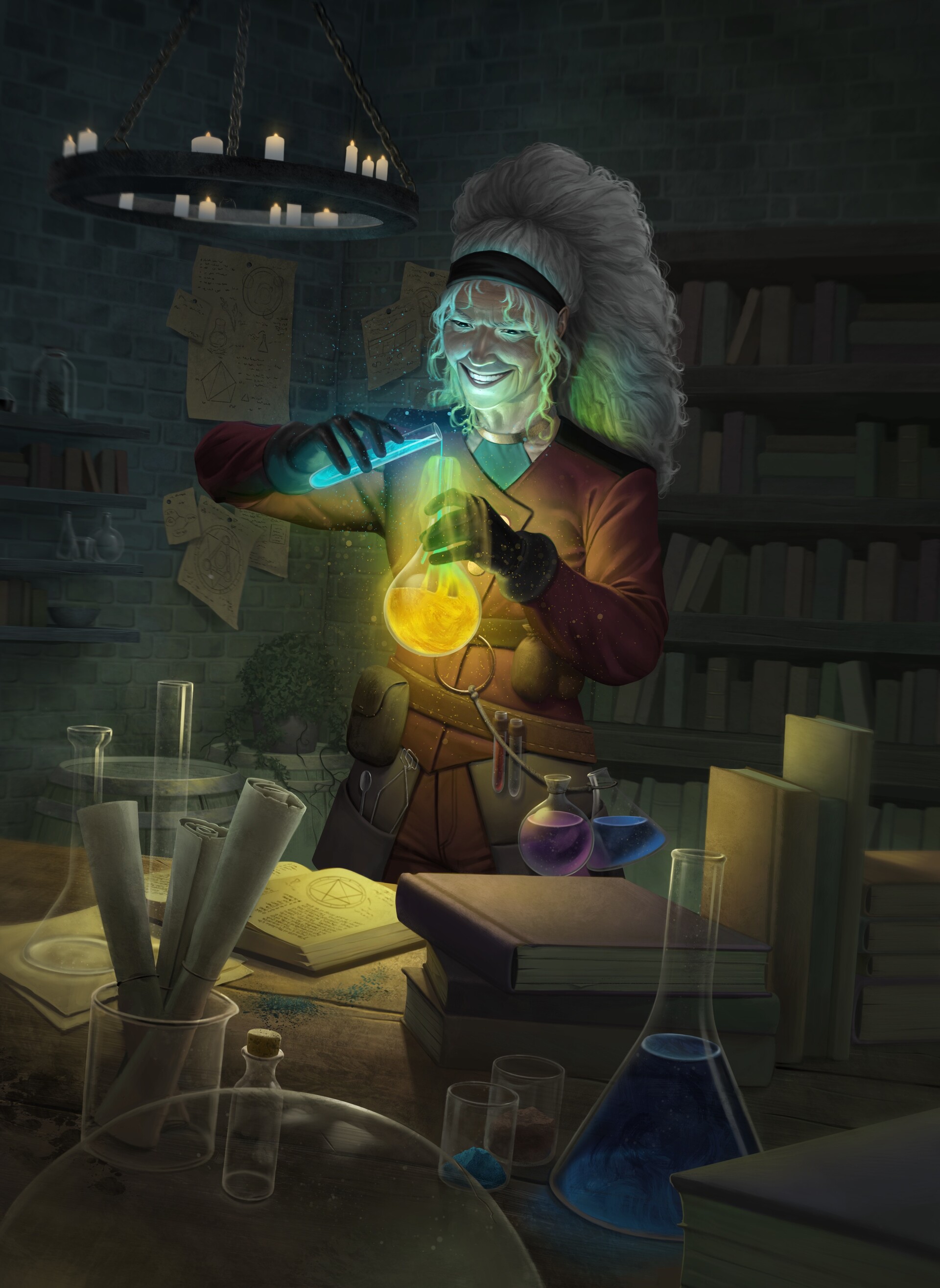 ArtStation - Deranged Alchemist