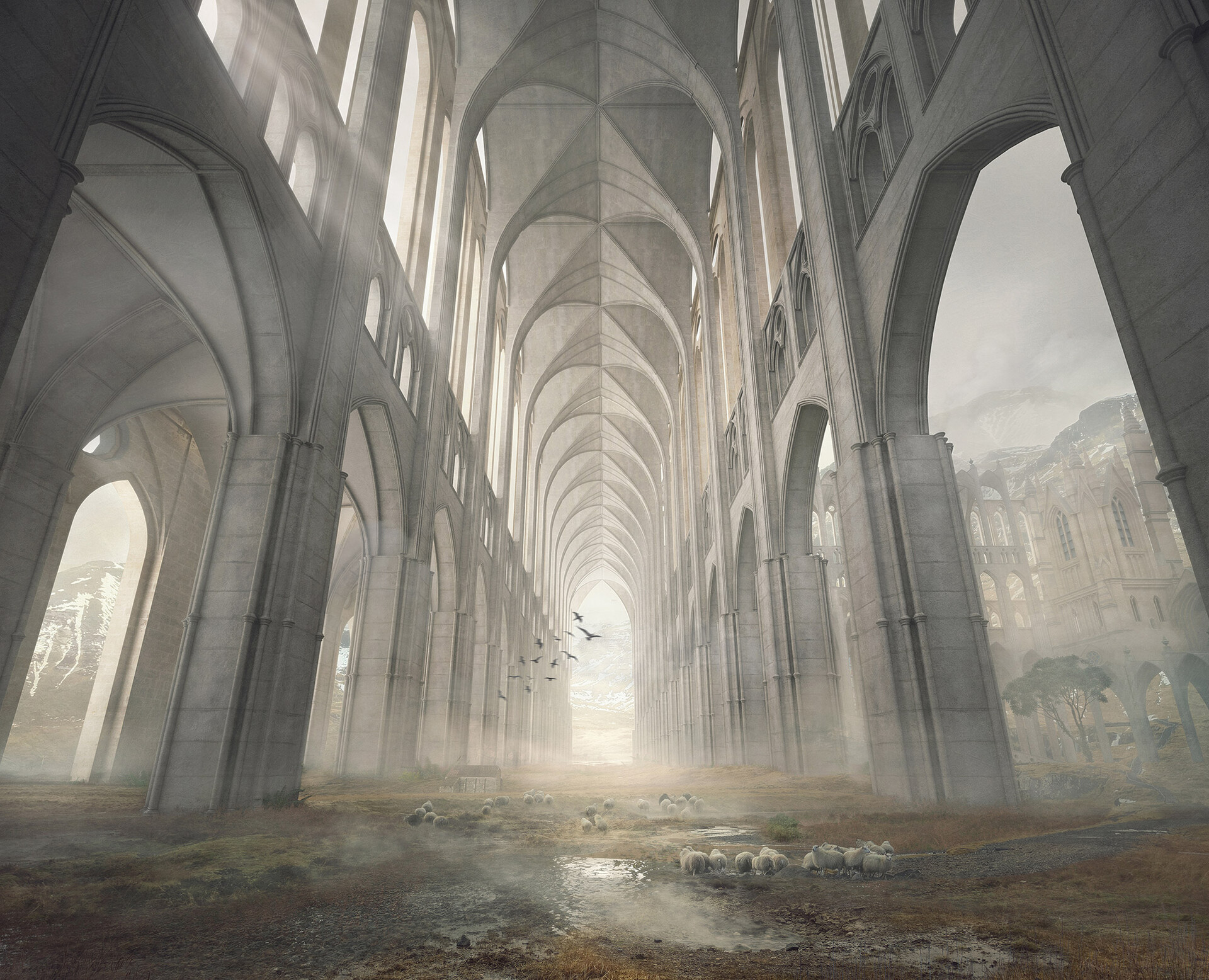 ArtStation - Cosmic Cathedral