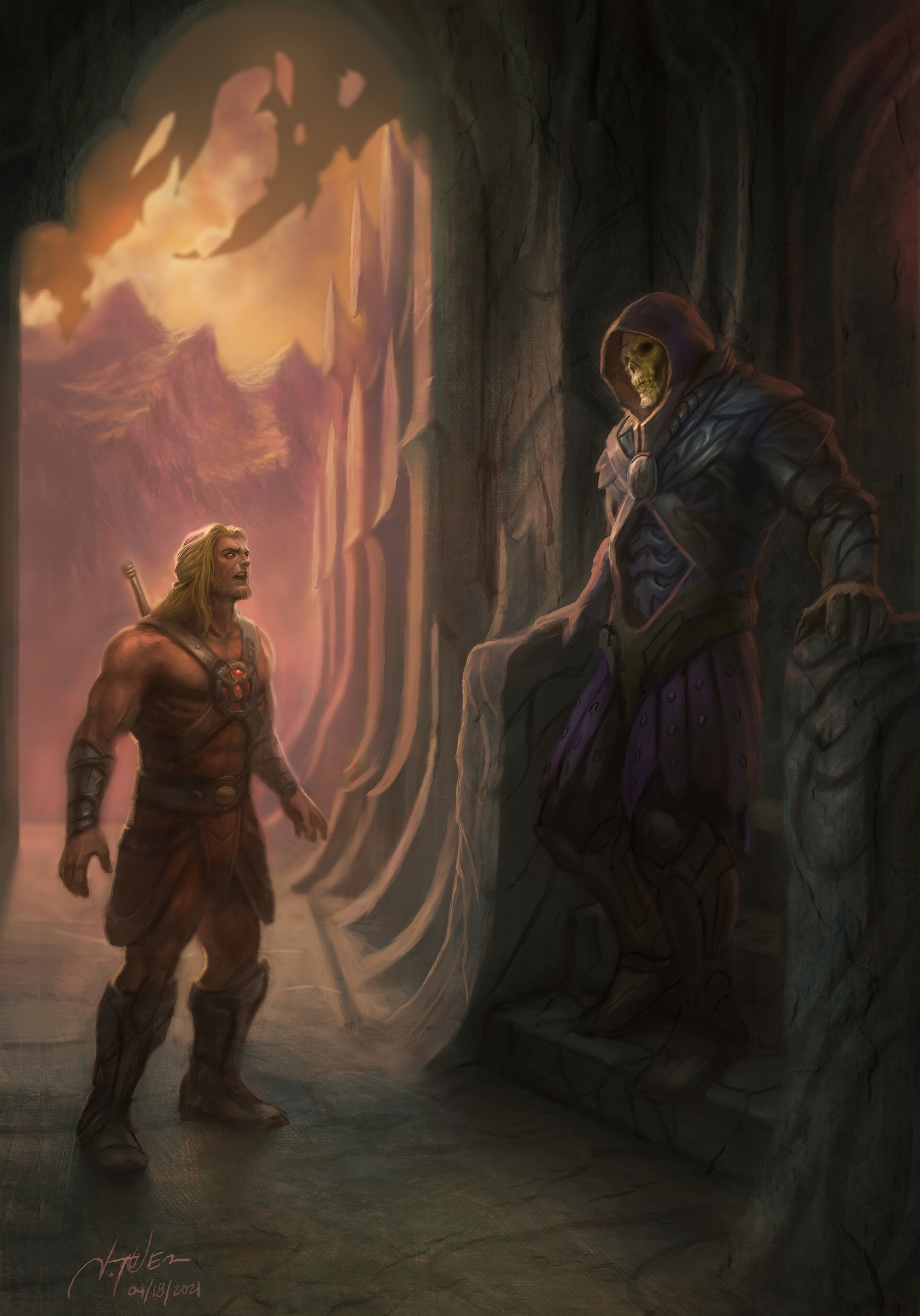 ArtStation - Masters of the Universe fan art