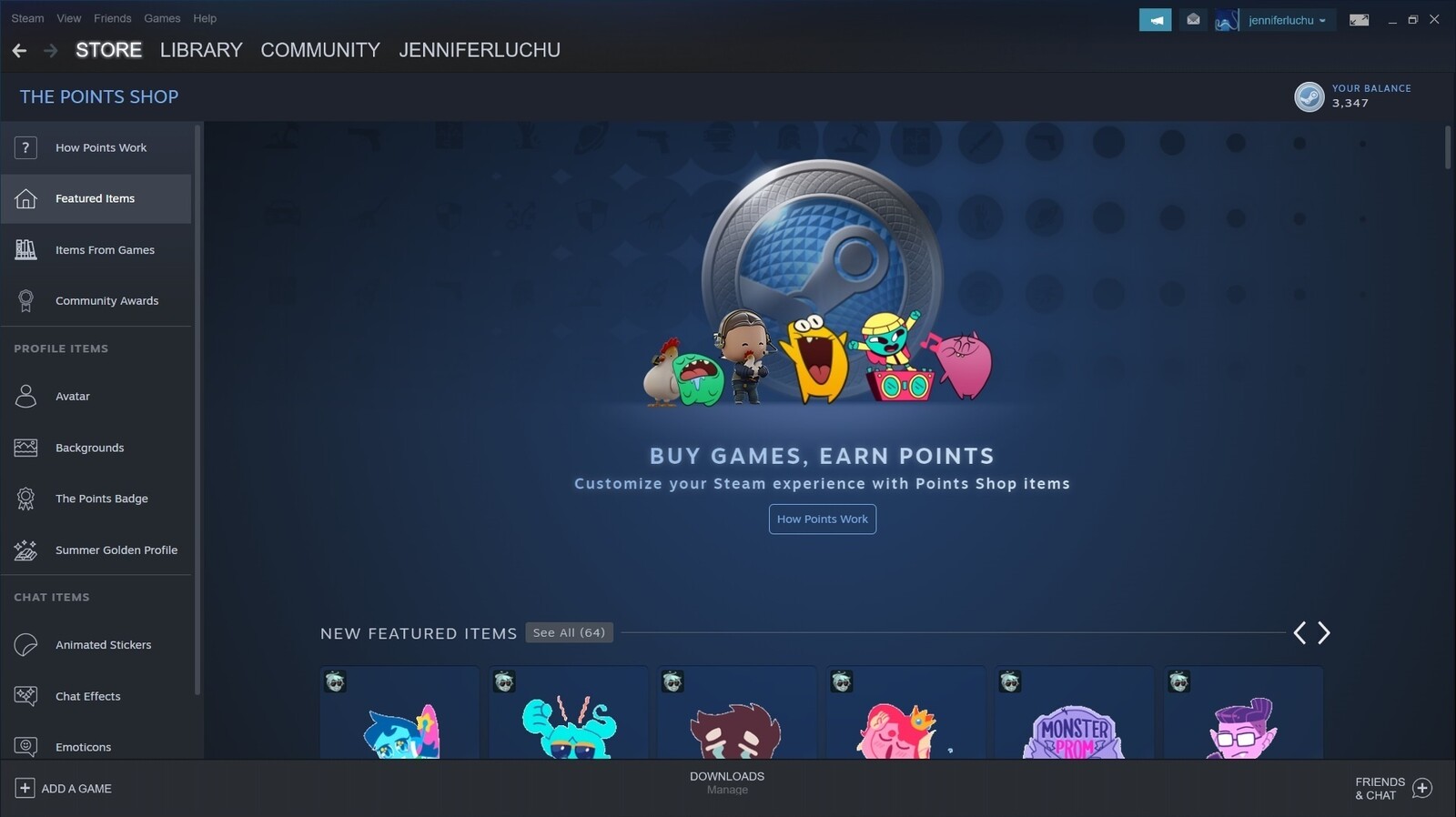 Cassie Murphy - Steam Animated Stickers & Backgrounds (Program Launch)