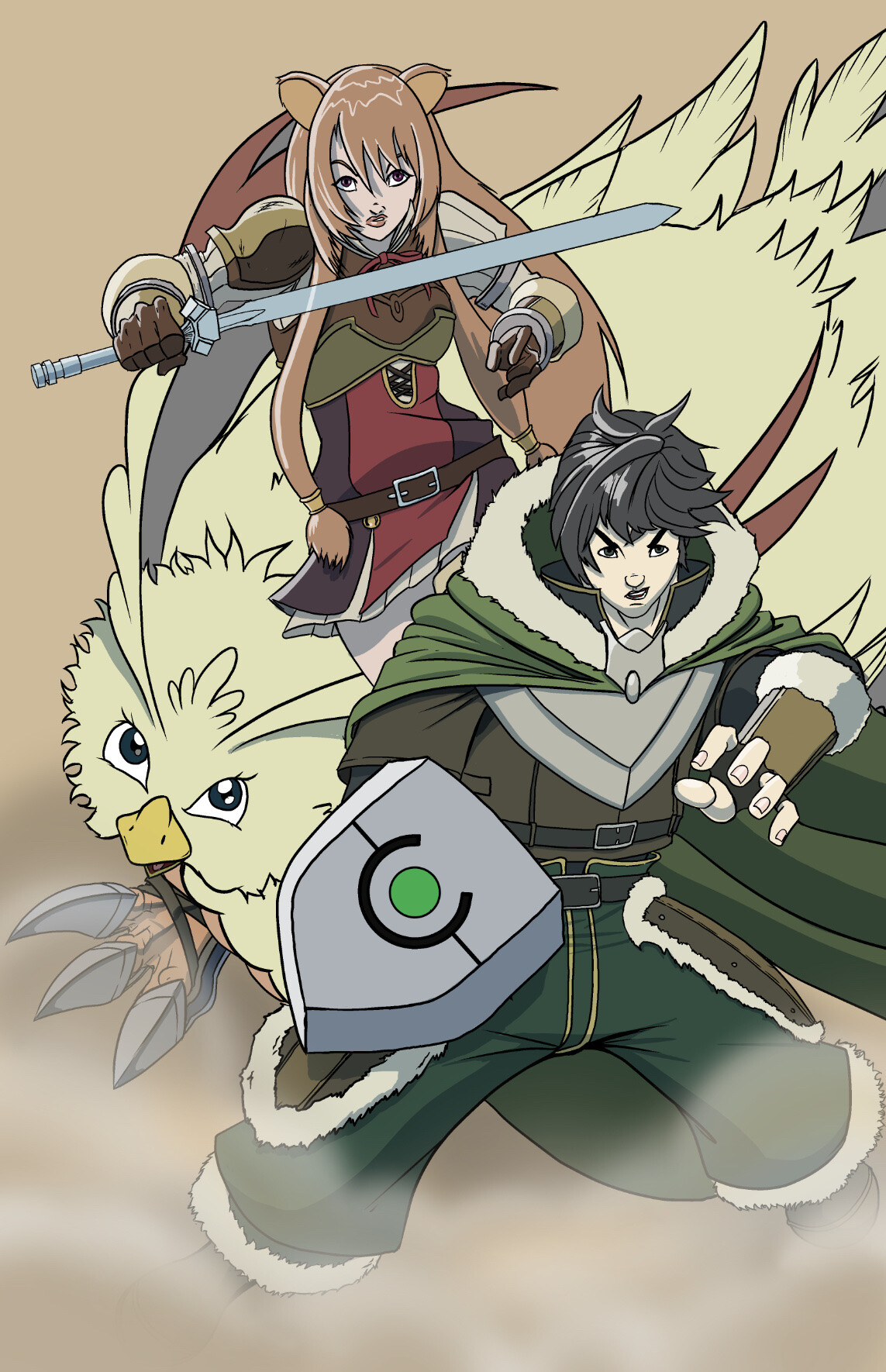 ArtStation - Rise of the Shield Hero Crew