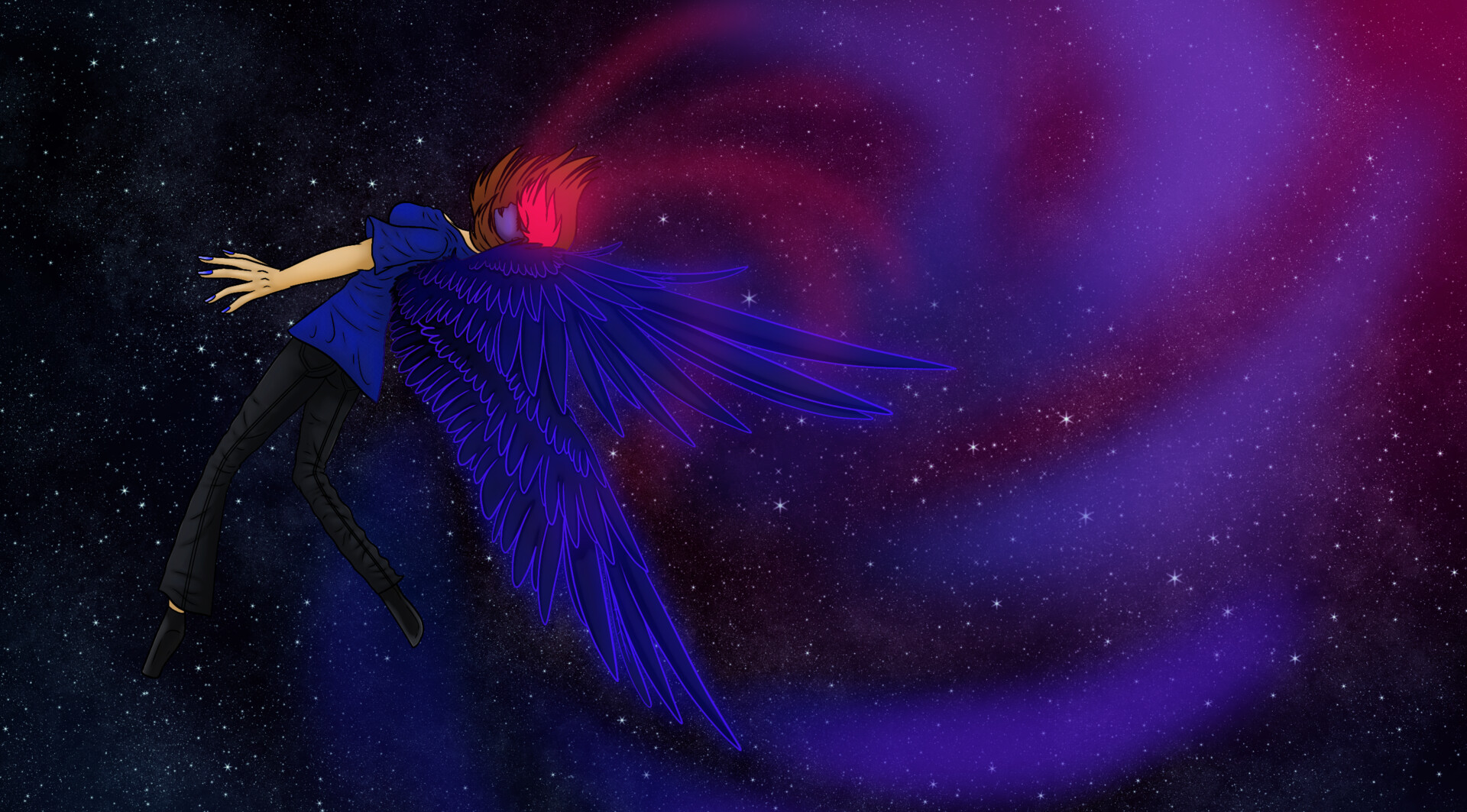 ArtStation - An Angel From The Galaxy