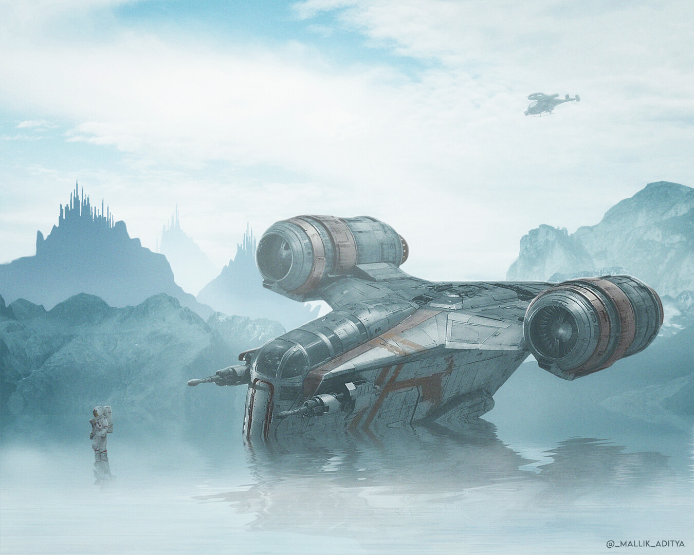 ArtStation - Crest in Water