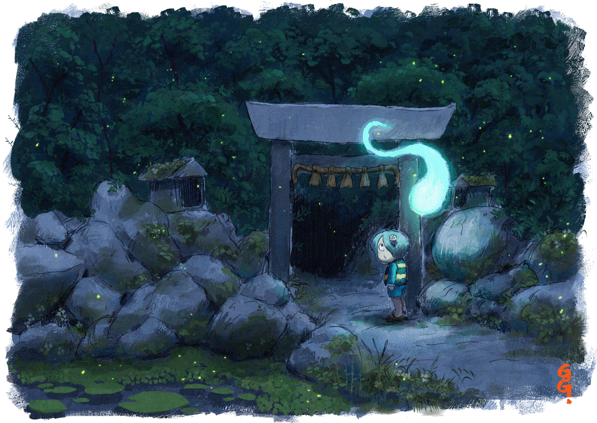 ArtStation - GeGeGe no Kitaro