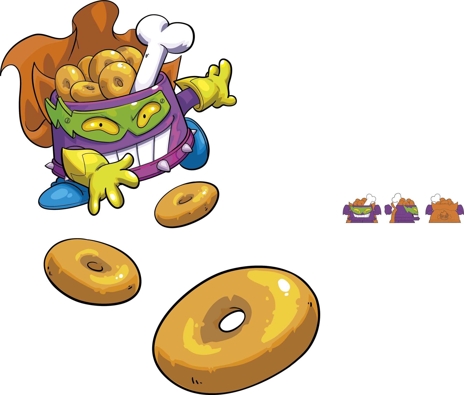 ArtStation - Superthings Illustrations Color