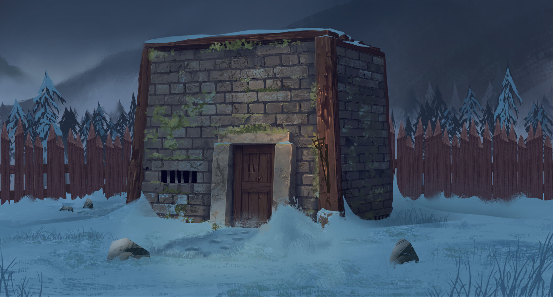 ArtStation - Miner's Prison