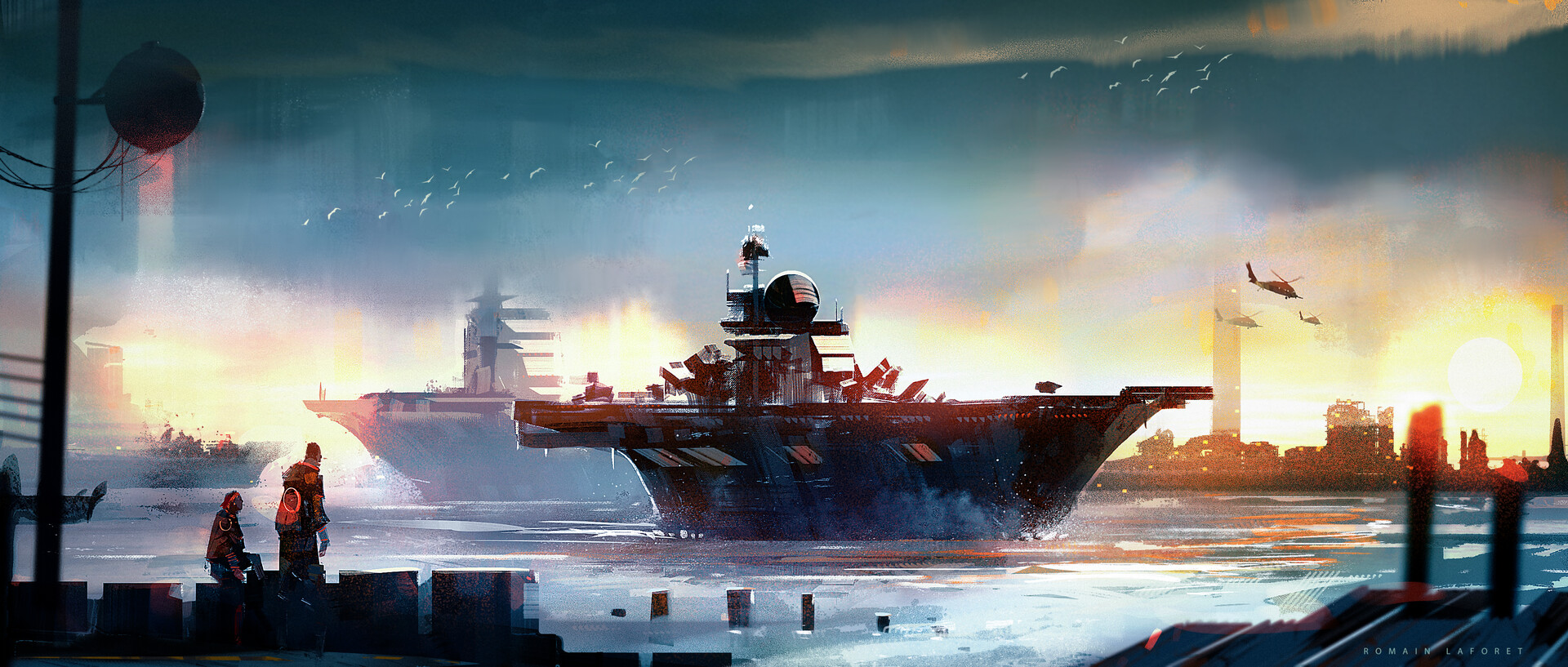 ArtStation - War ship