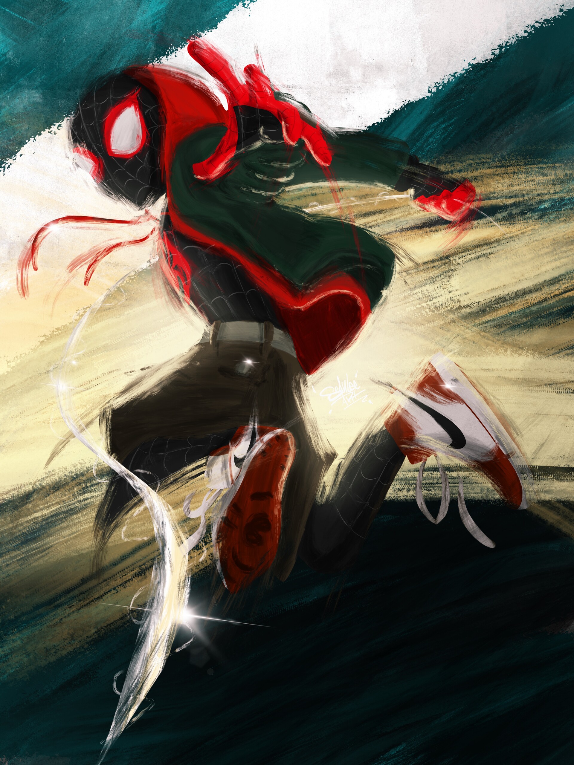 ArtStation - Miles Morales Spiderman