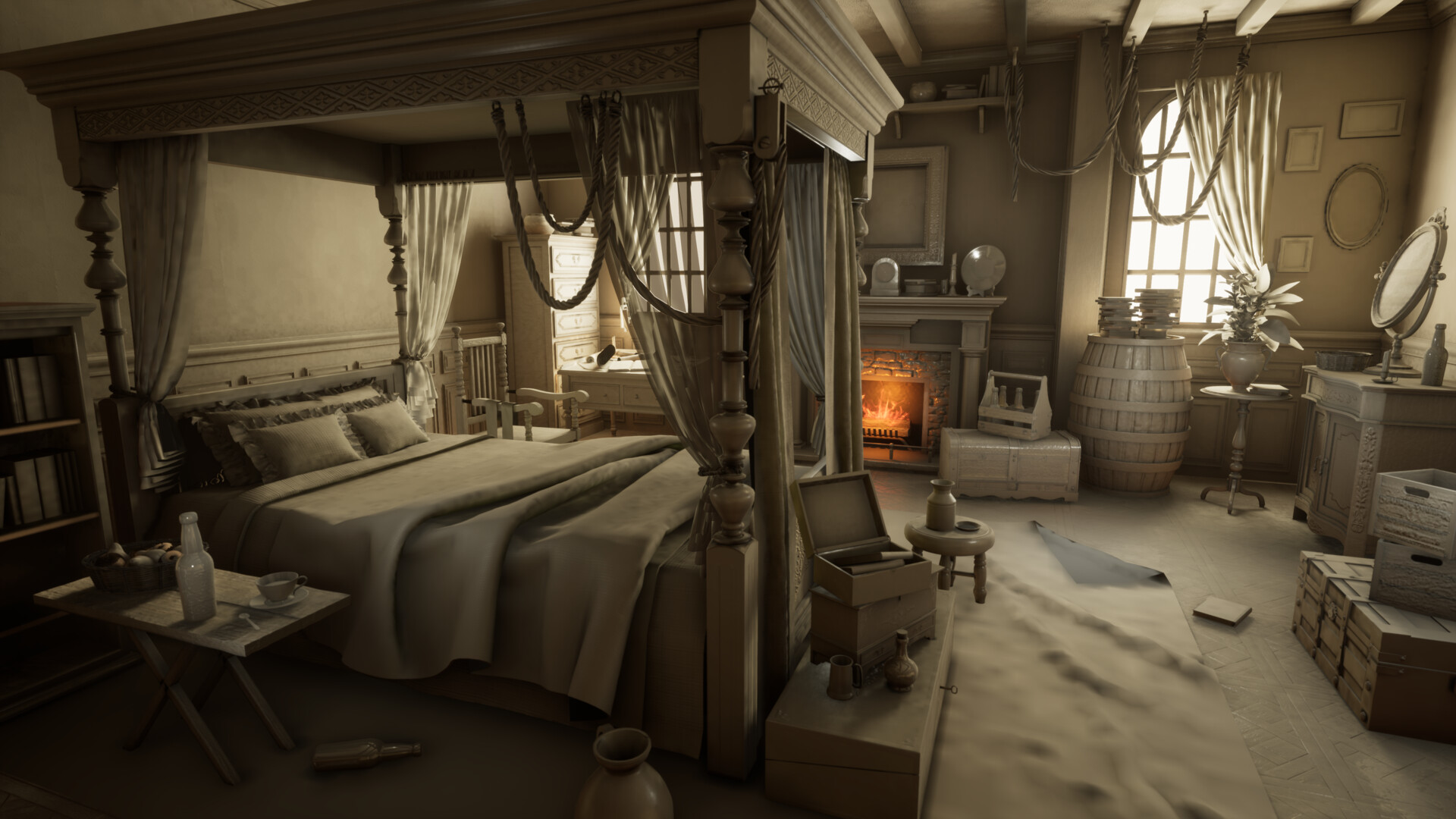 Janani Hariharan - Assassin's Creed Black Flag: Manor Bedroom