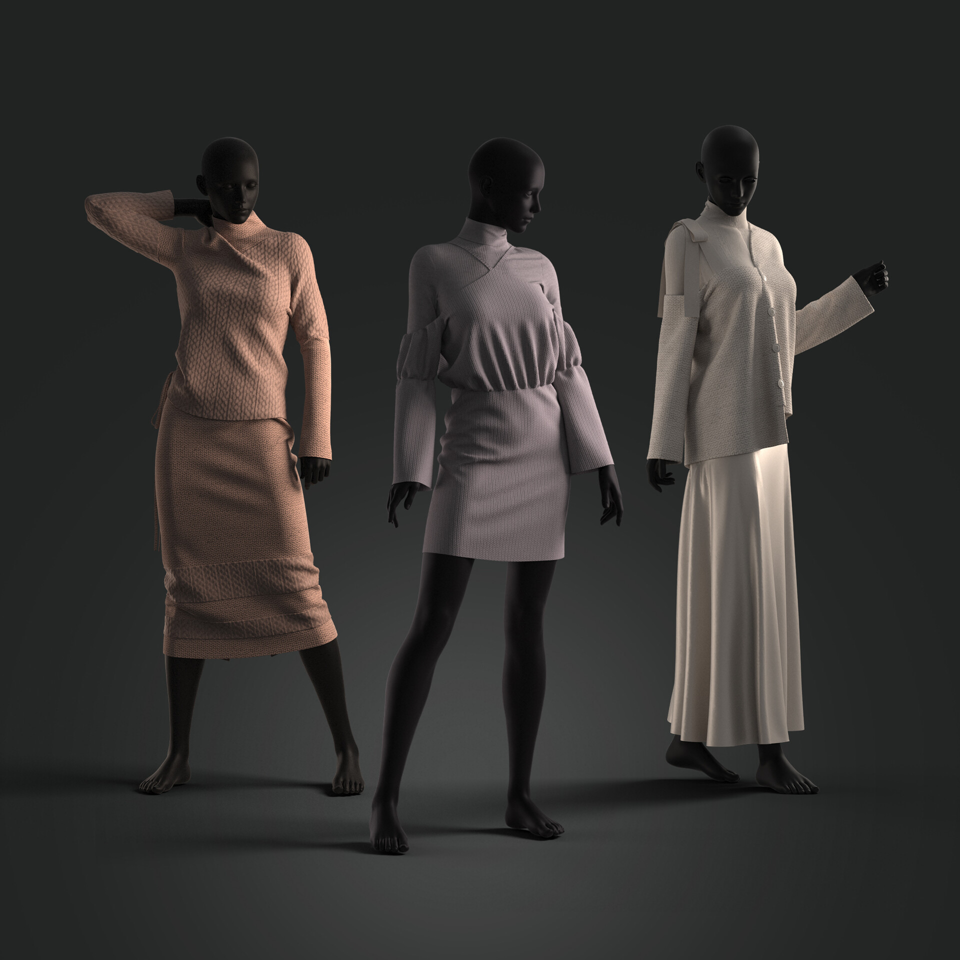 ArtStation - COSY KNIT Collections