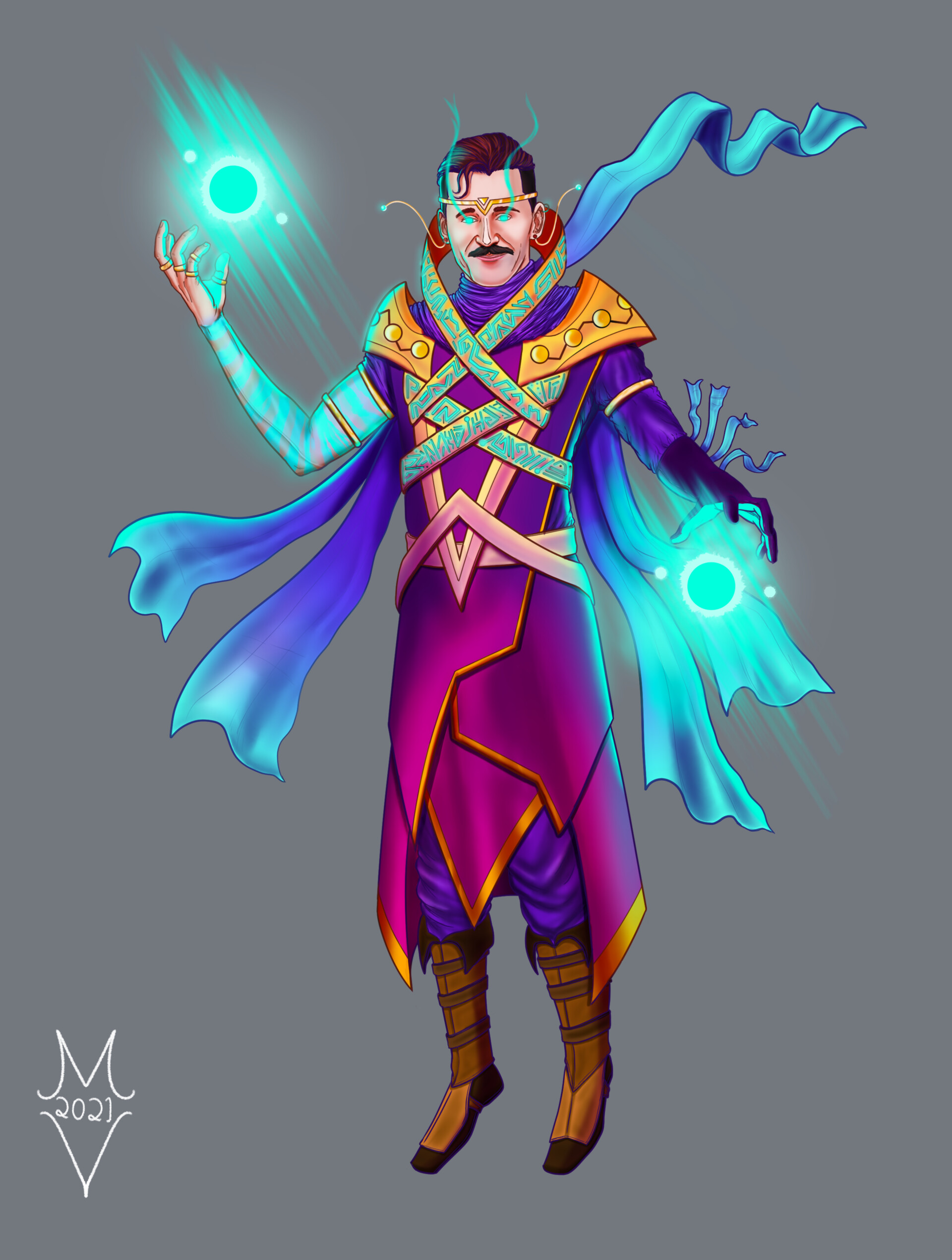 ArtStation - Grand Master - August D. L. Cyrus IV - Character Design
