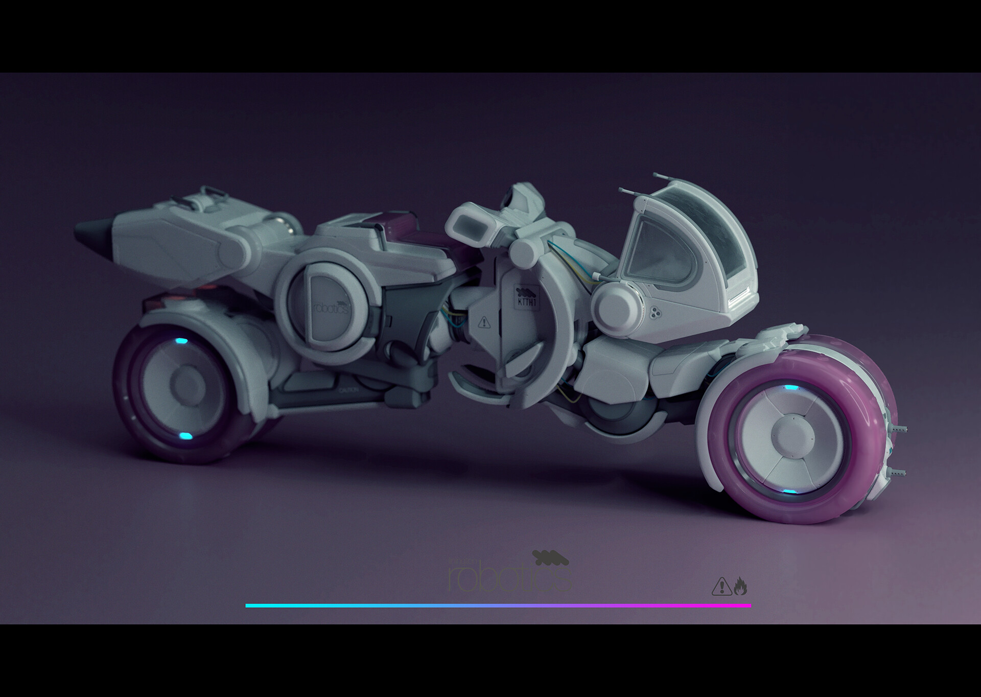 ArtStation - Kitteh - Robotic Bike
