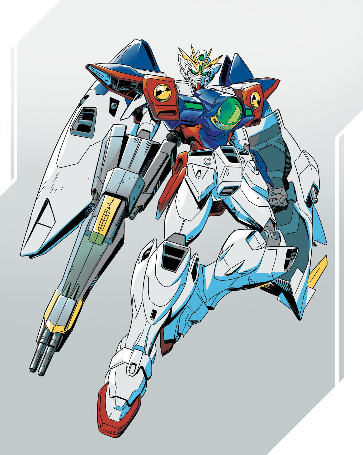 gundam wing zero coloring page