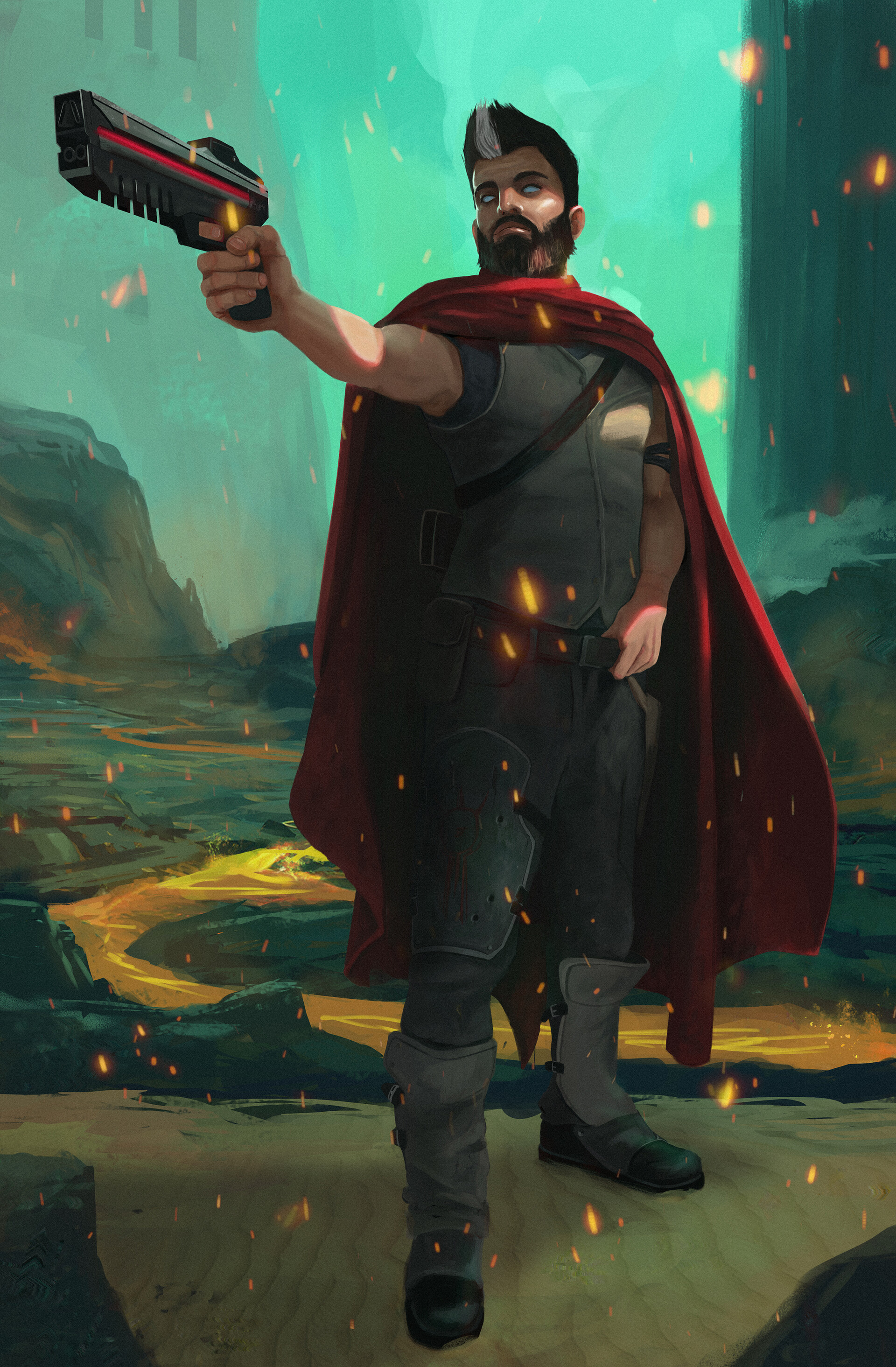 ArtStation - Mercenary concept