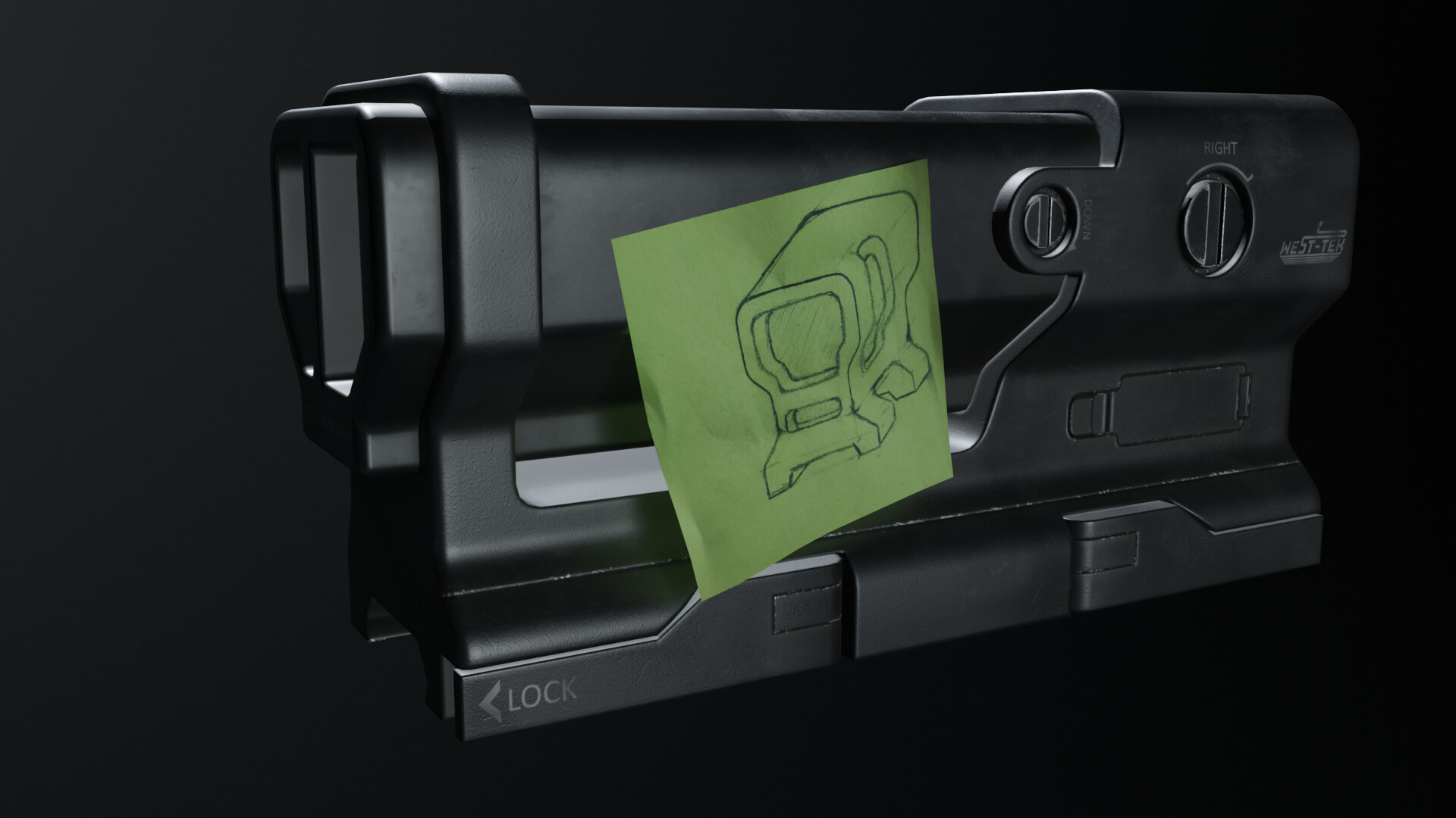 ArtStation - gun sight concept