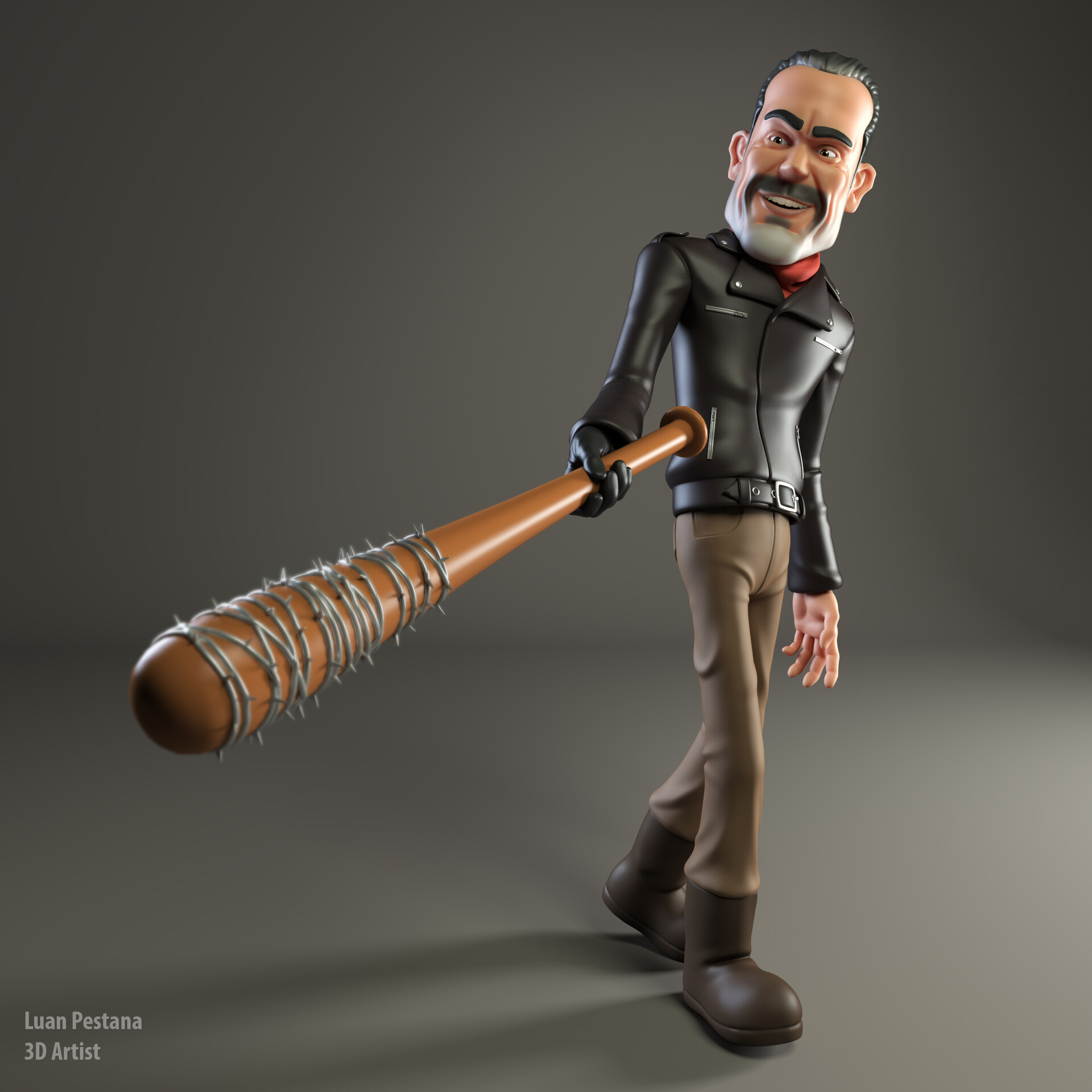 ArtStation - Negan Fan Art