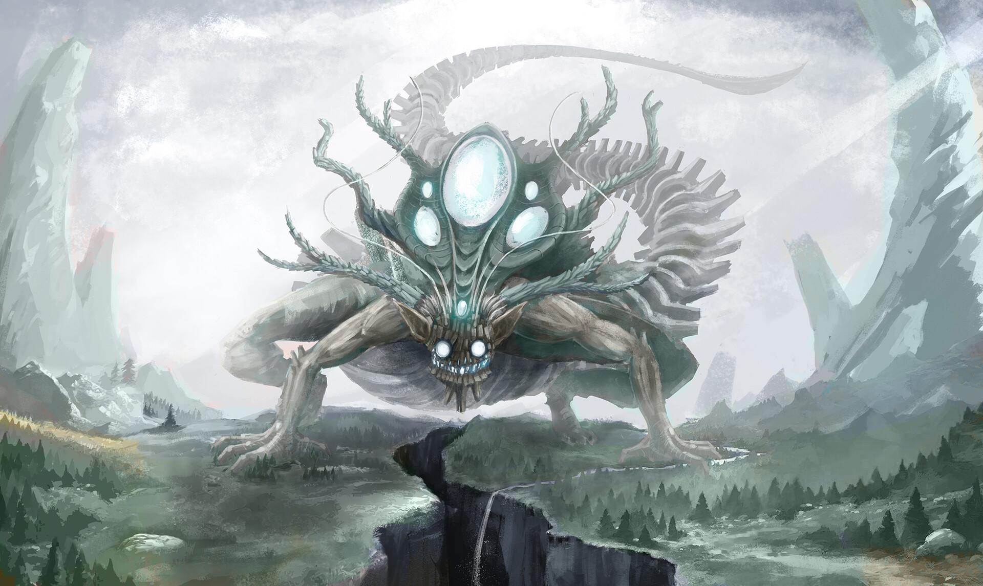 ArtStation - Mysterious Titan