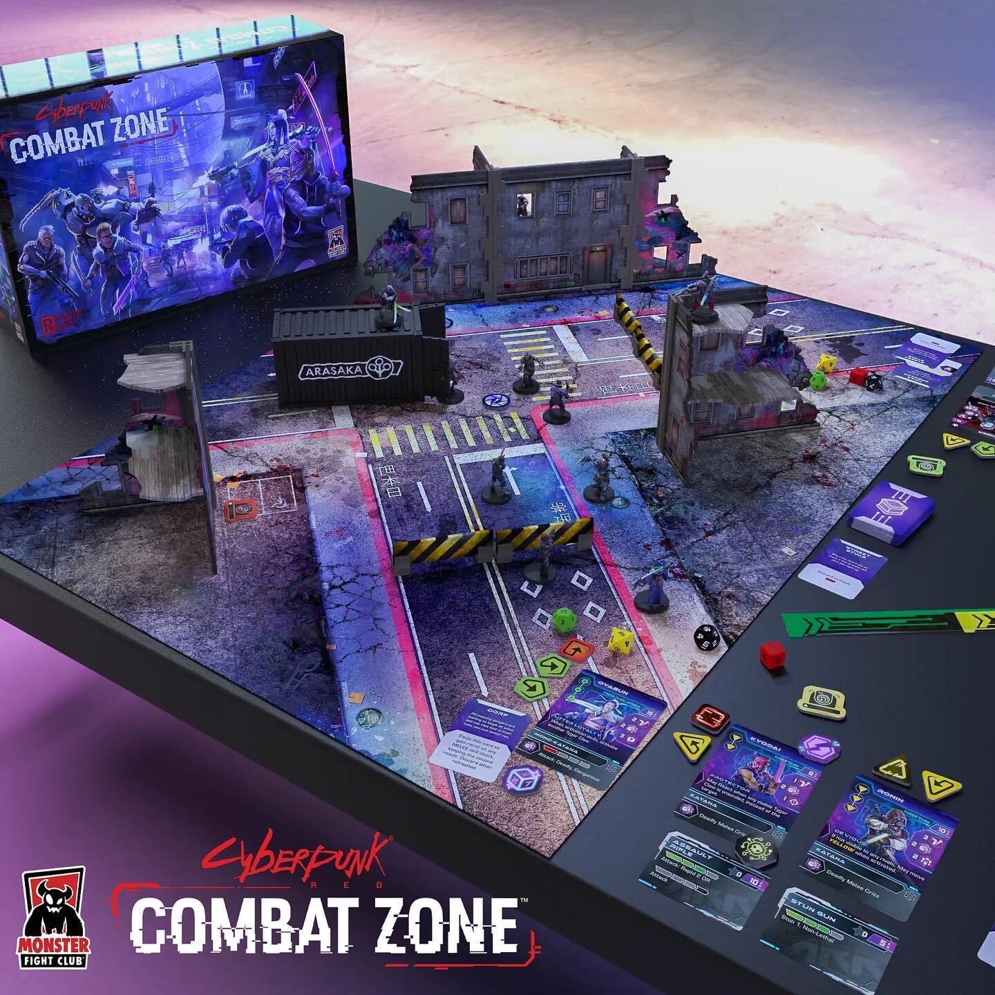 ArtStation - Cyberpunk Red: Combat Zone