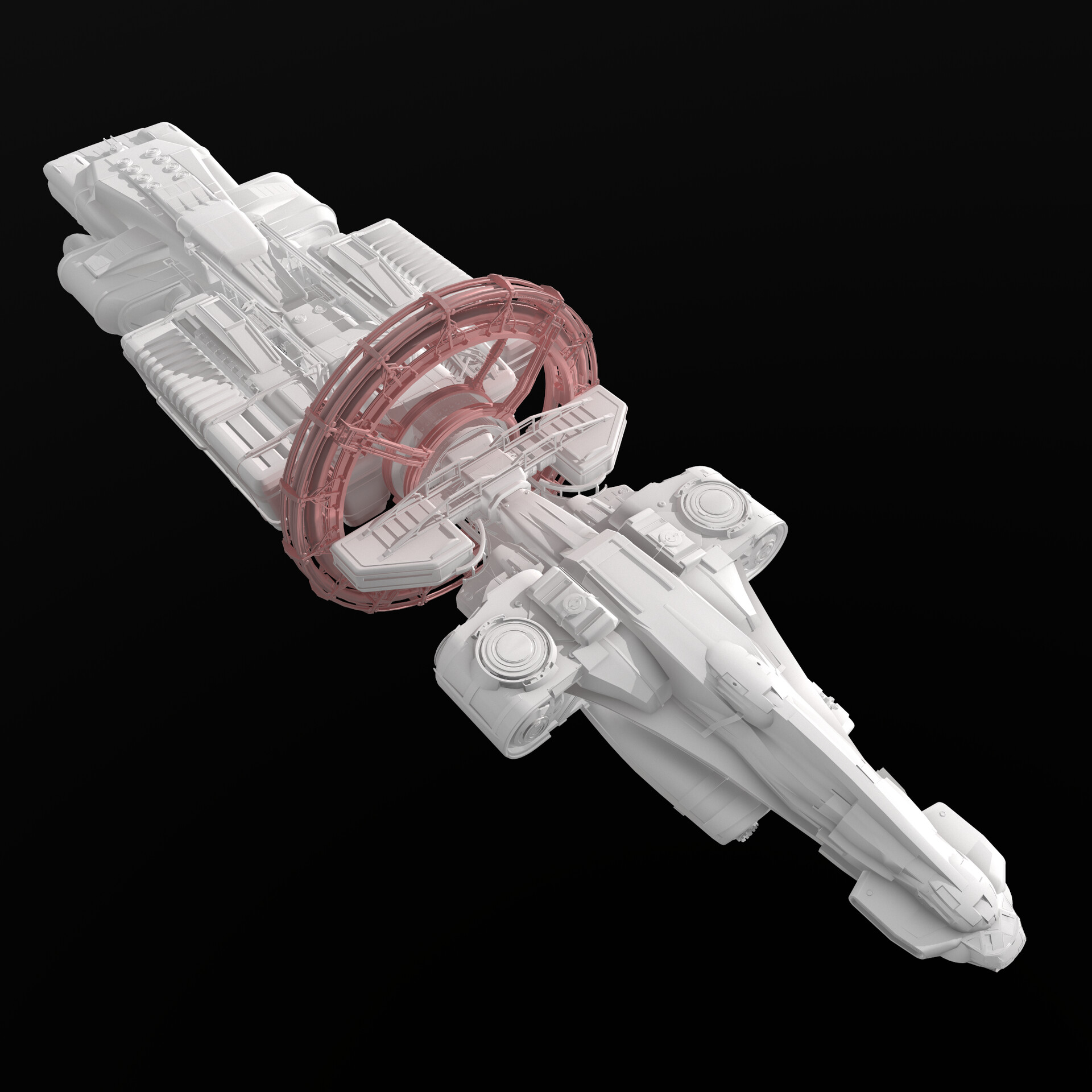 ArtStation - Endeavor Prt 2 - Particle Collider mod and Telescope mod.