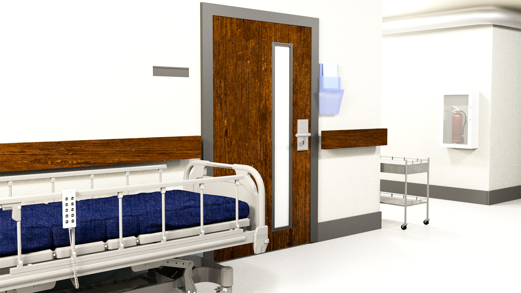 ArtStation - Hospital Scene