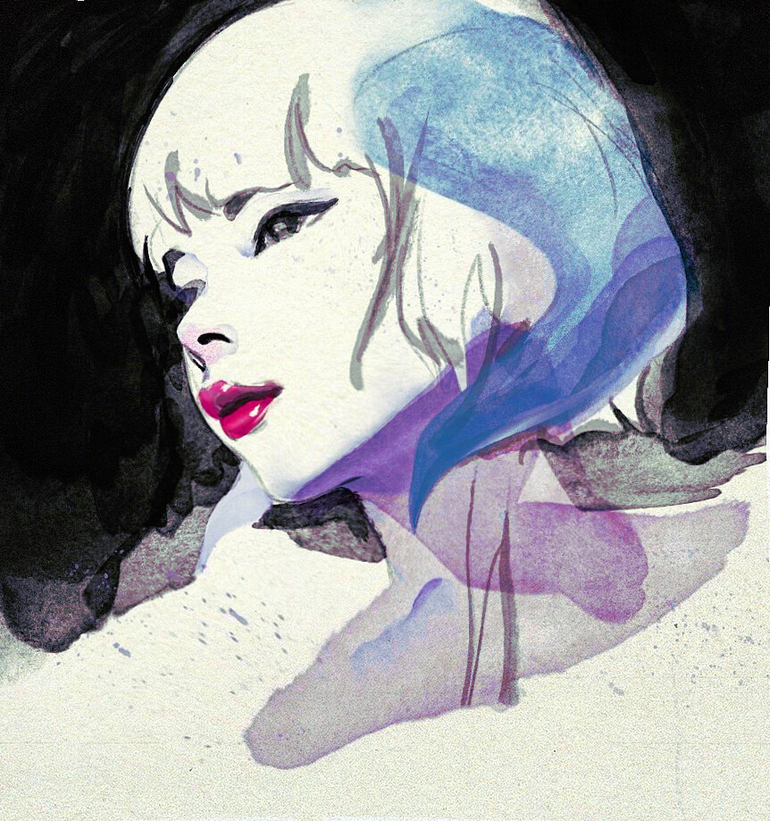 ArtStation - digital watercolor