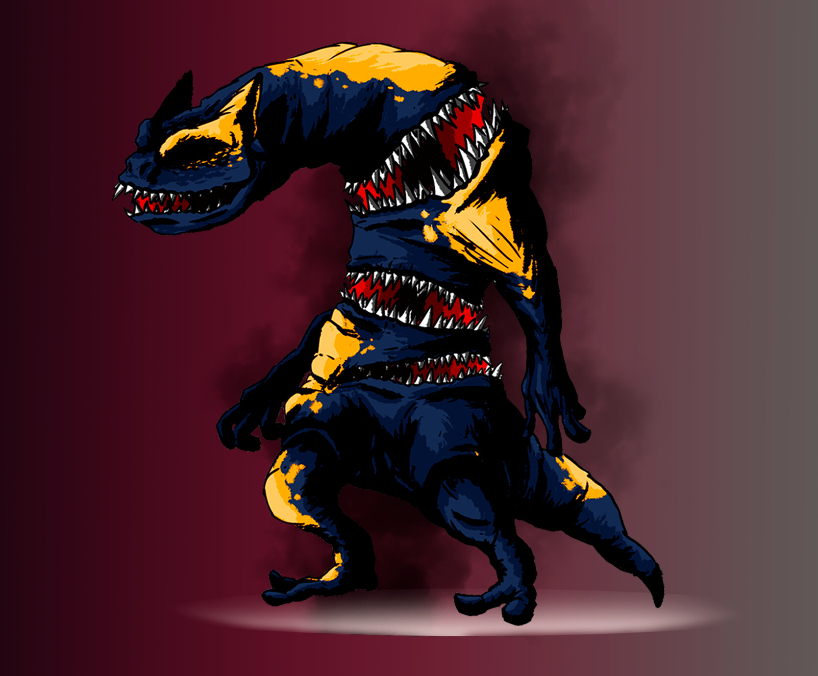 ArtStation - SYND - Salamander character design