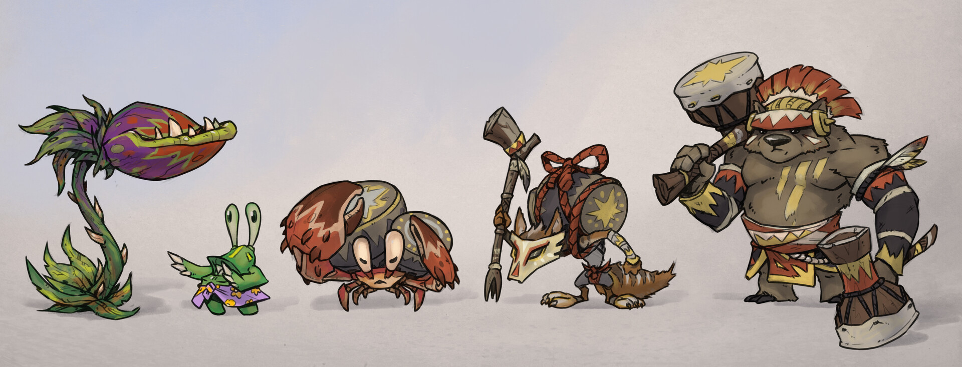 Jeff Bellio - Crash Bandicoot: Thumpin' Wumpa Islands - Concept Art