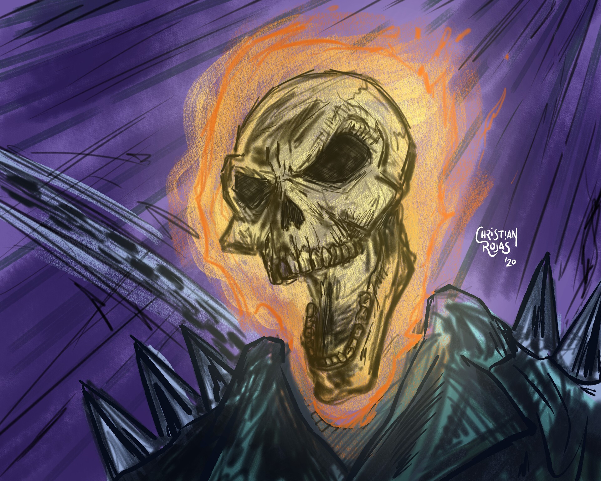 ArtStation - Ghost Rider