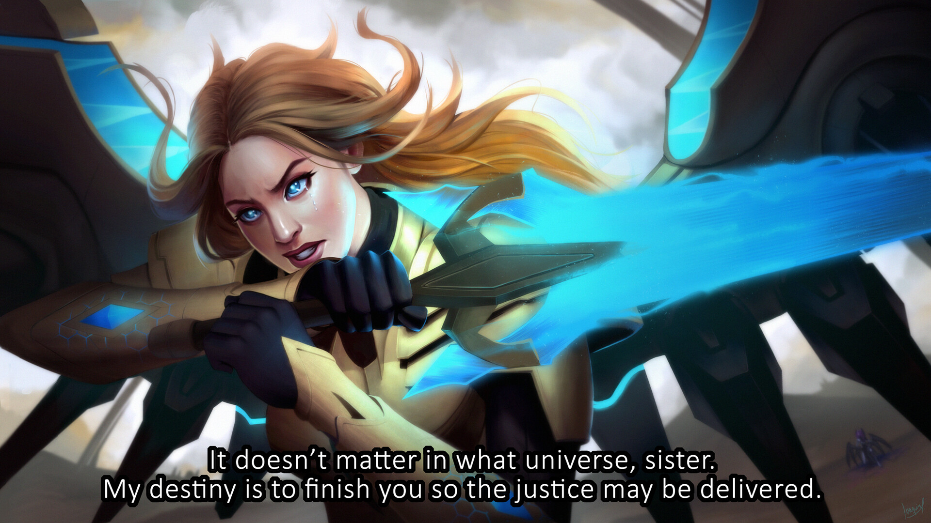 Aether Wing Kayle Wallpaper 1920x1080