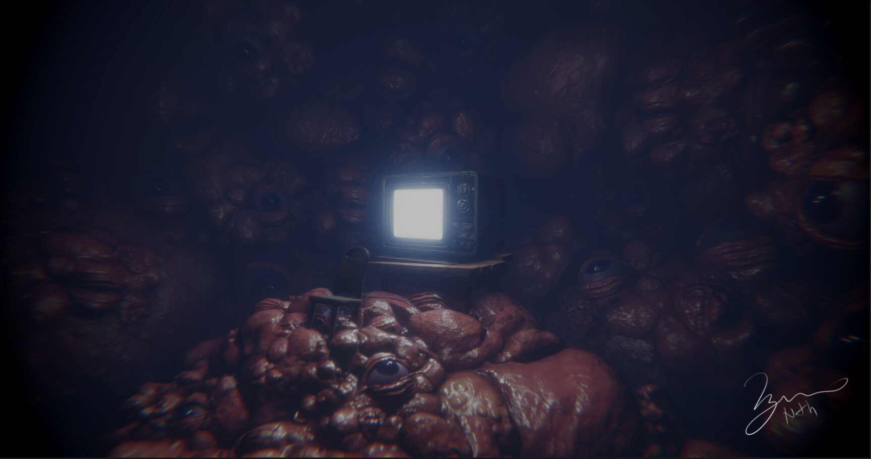 Nathaniel Guevarra - FanArt - Little Nightmares 2 - Using Unity URP