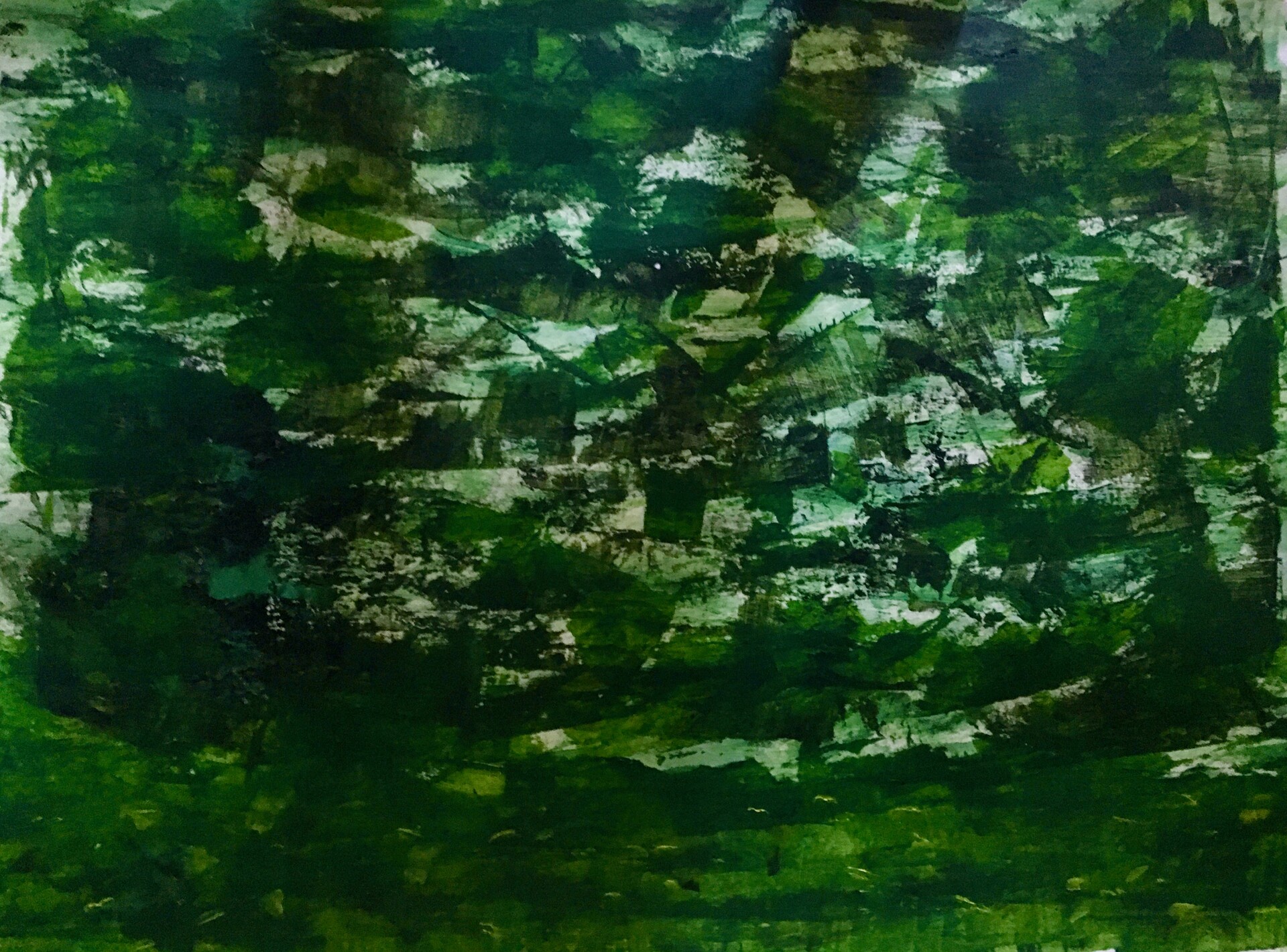 ArtStation - abstract green tree