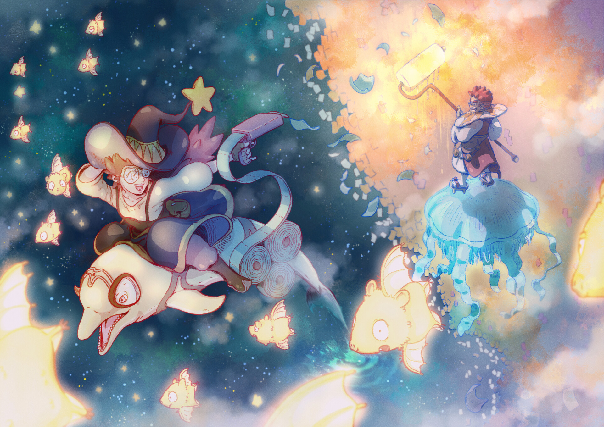 ArtStation - Magic of Night and Dawn