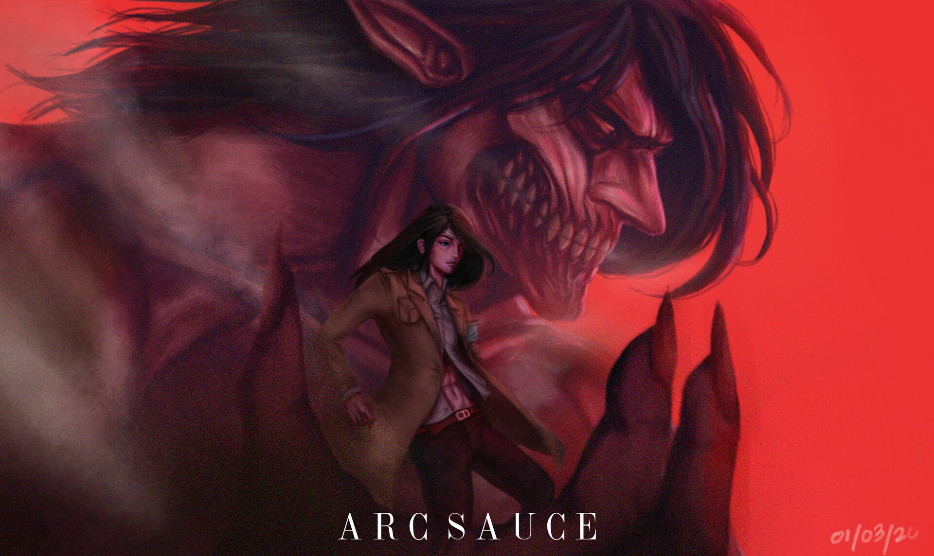 ArtStation - Eren Fan Art