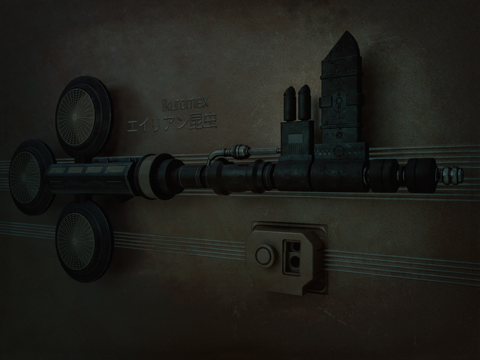 ArtStation - Alien Key Insect