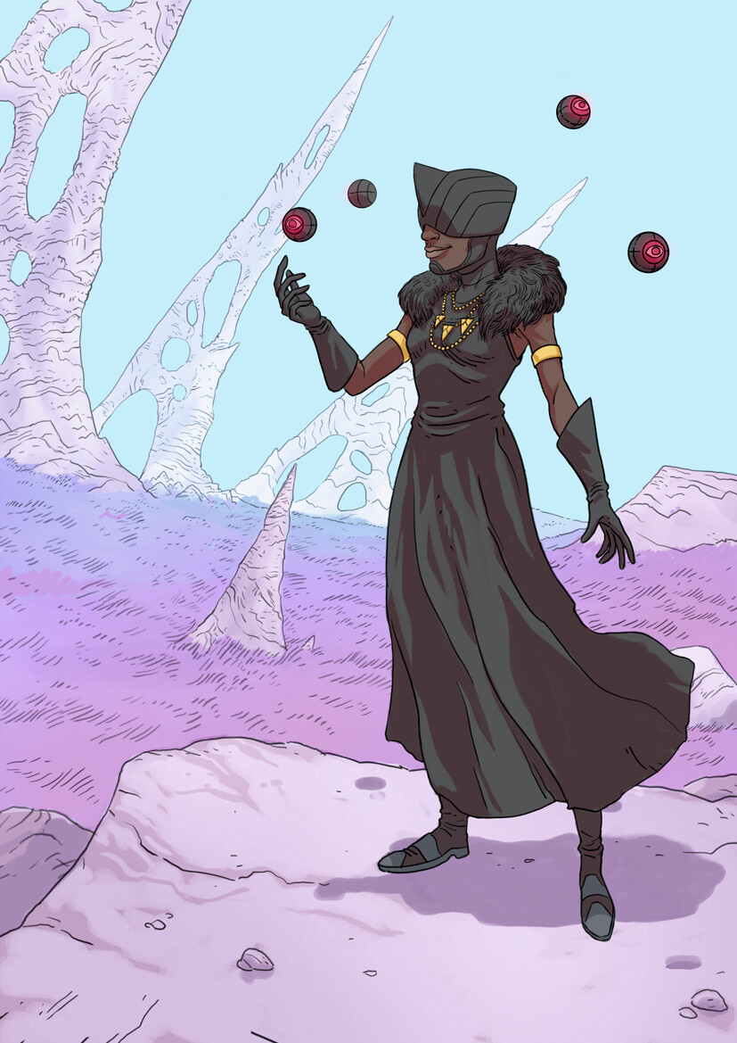 Joe Byrne - Numenera Fanart