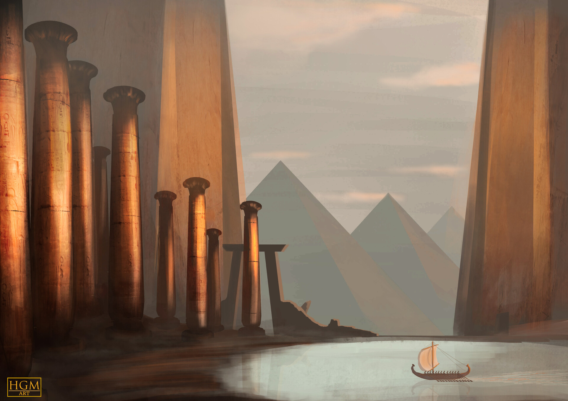 ArtStation - (Ancient Egypt) concept art